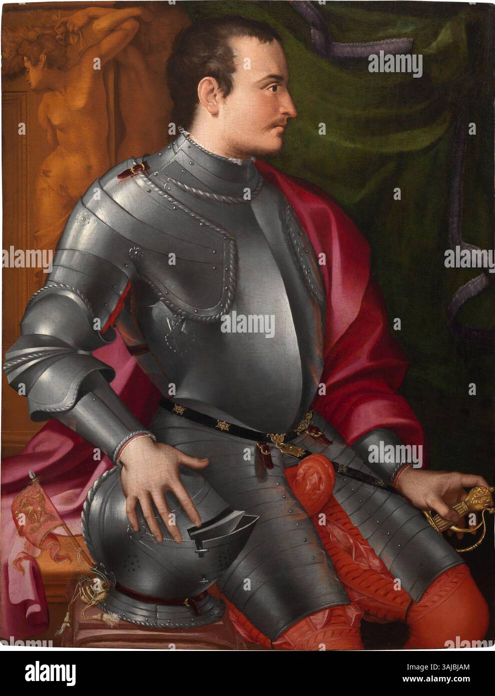 This portrait of Giovanni dalle Bande Nere, a prominent Italian ...