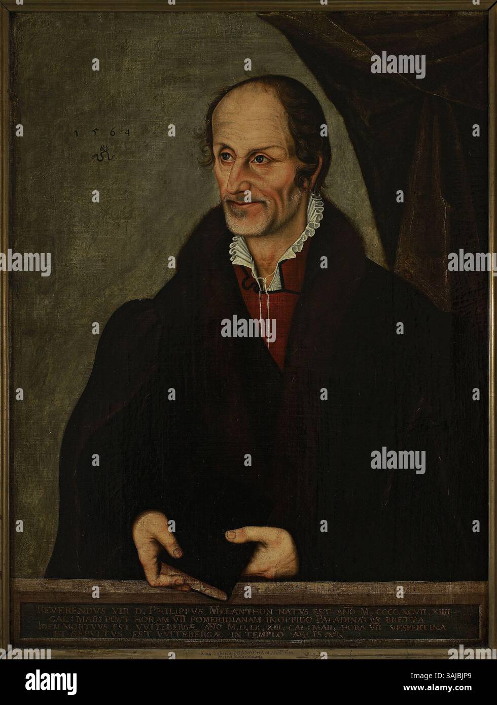 This 1564 portrait by Lucas Cranach the Younger depicts Philip ...
