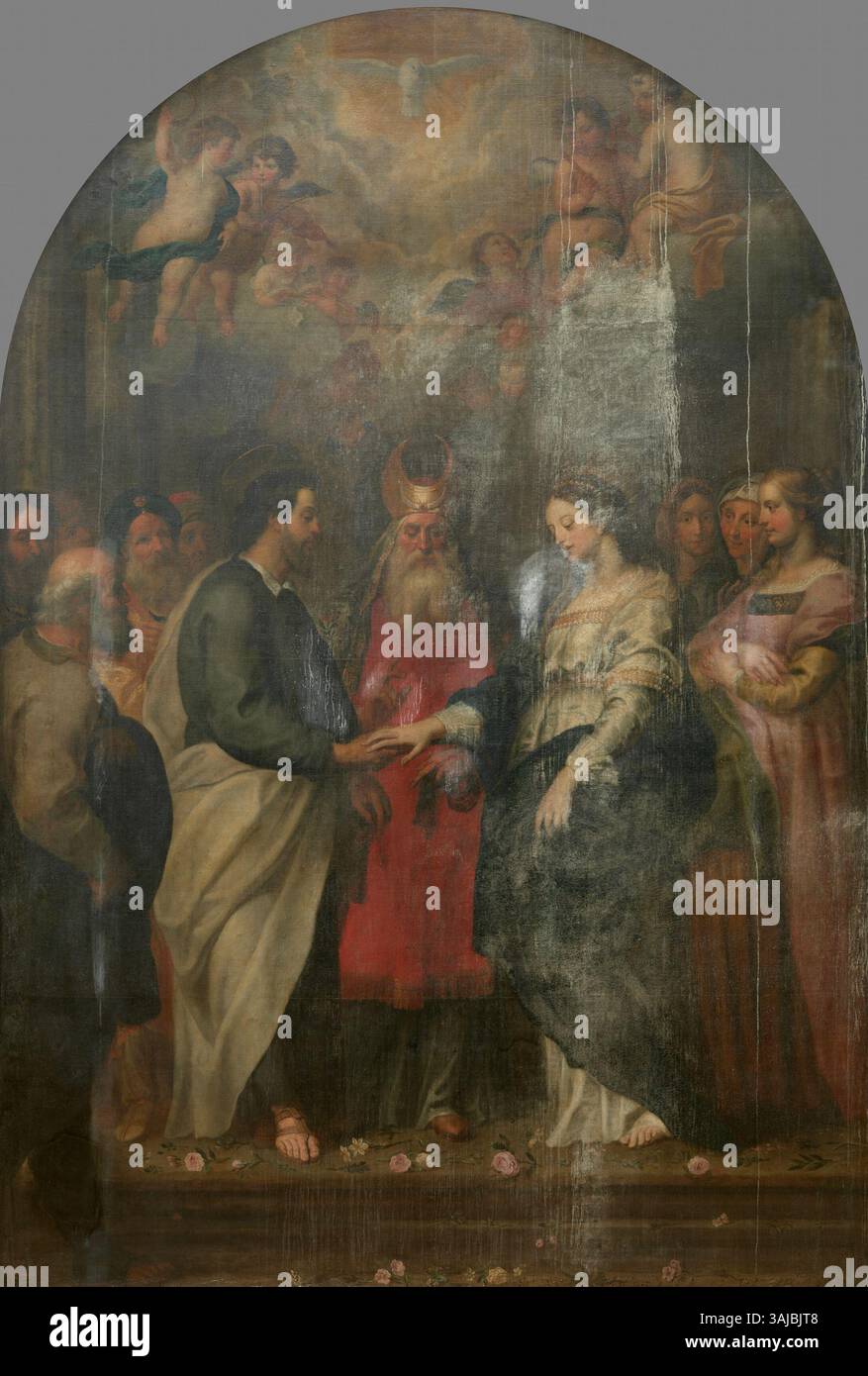 Gerard Seghers' 17th-century painting 'The Marriage of the Holy Virgin ...