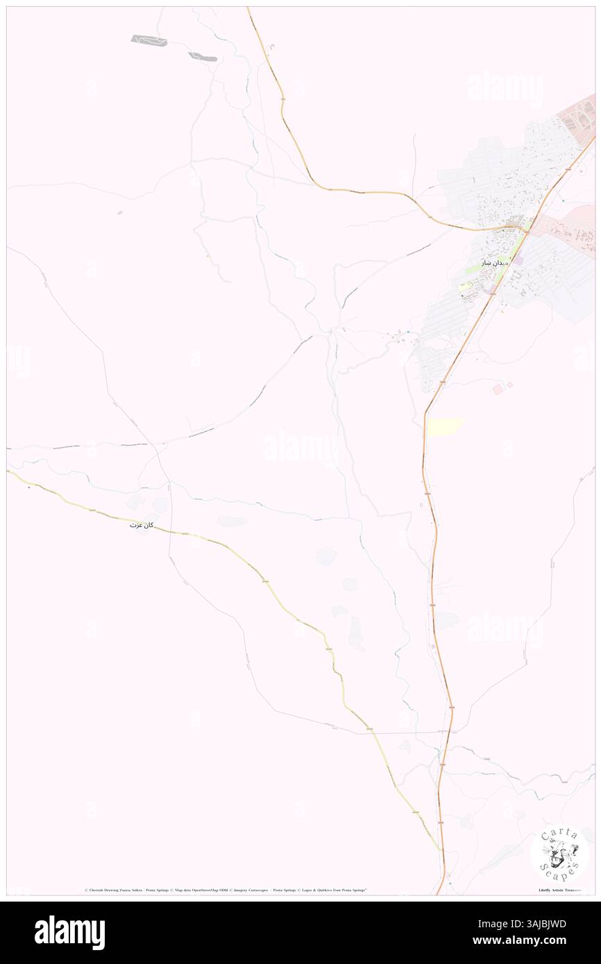 Na'iban, Ma?d?n Shahr, AF, Afghanistan, Maidan Wardak Province, N 34 21 ...