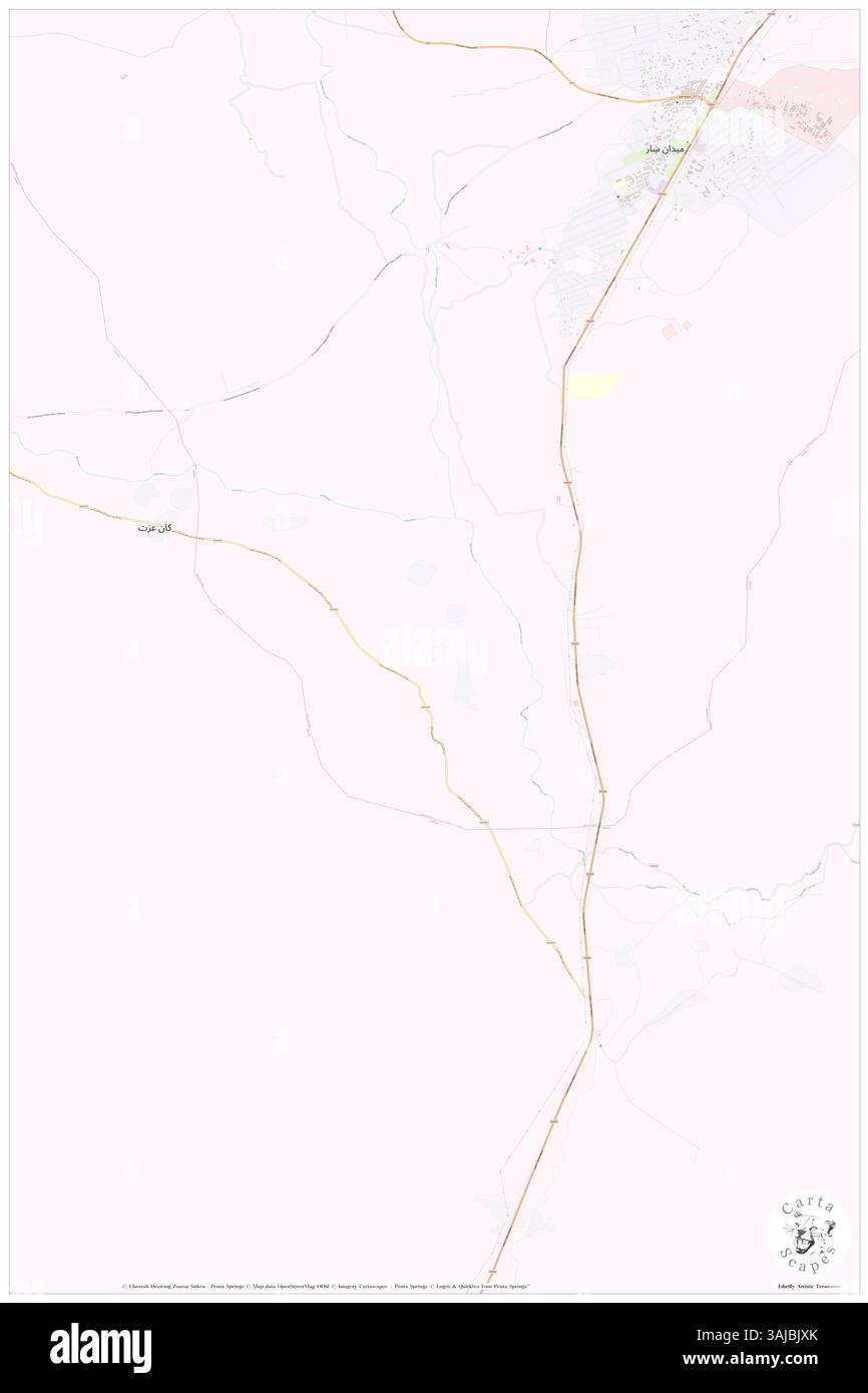 Yari Kala, Ma?d?n Shahr, AF, Afghanistan, Maidan Wardak Province, N 34 ...