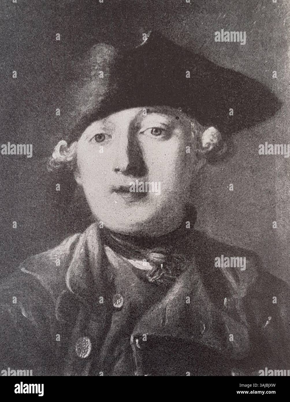 This portrait of Johan Tobias Sergel, created by Lorentz Pasch ...