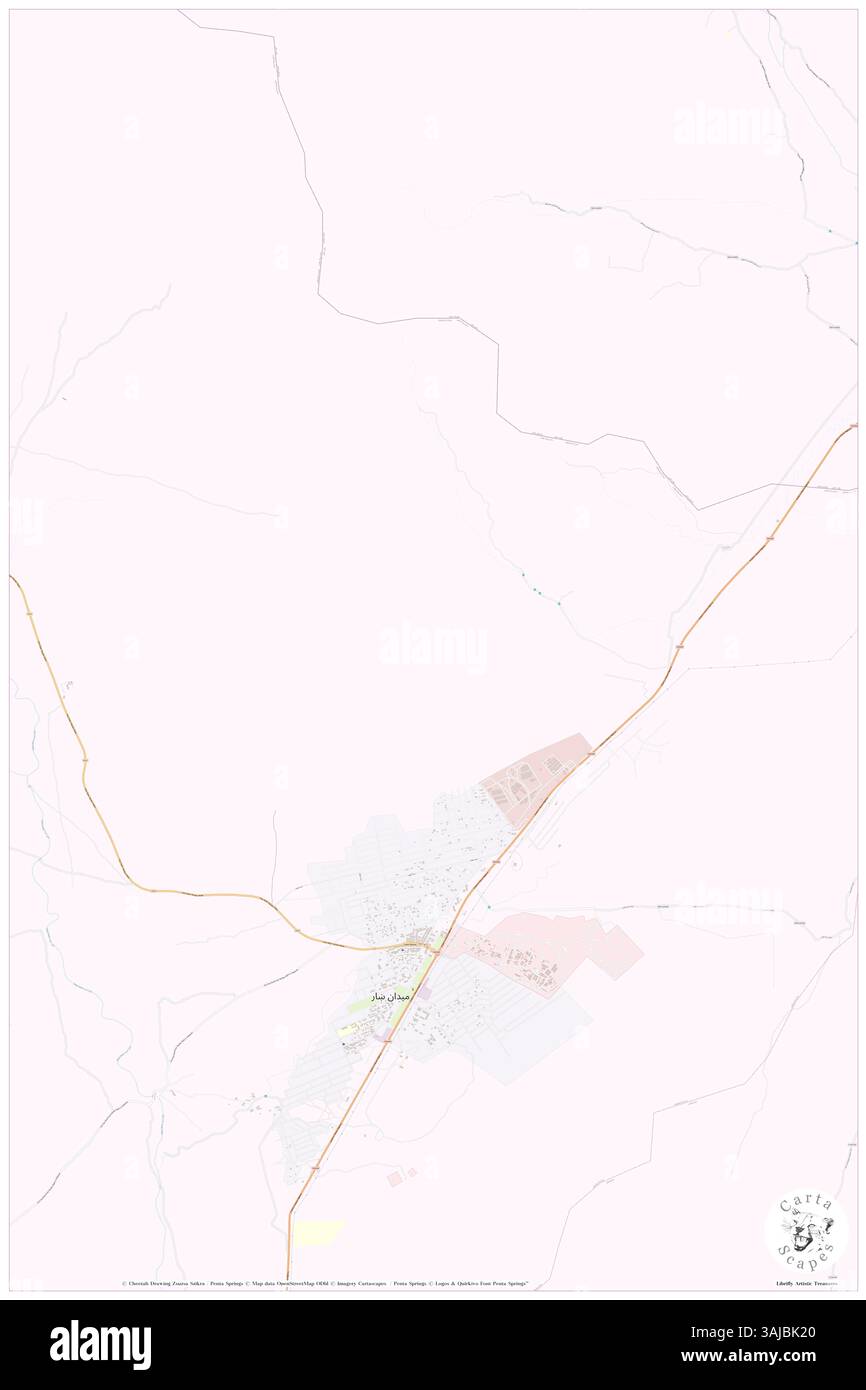 Milaw Ghar, Ma?d?n Shahr, AF, Afghanistan, Maidan Wardak Province, N 34 ...