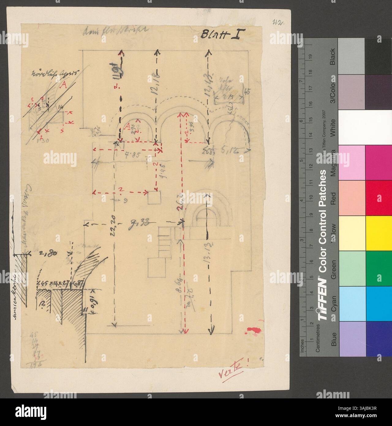 This illustration by Johann Rudolf Rahn, created between 1907 and 1908 ...