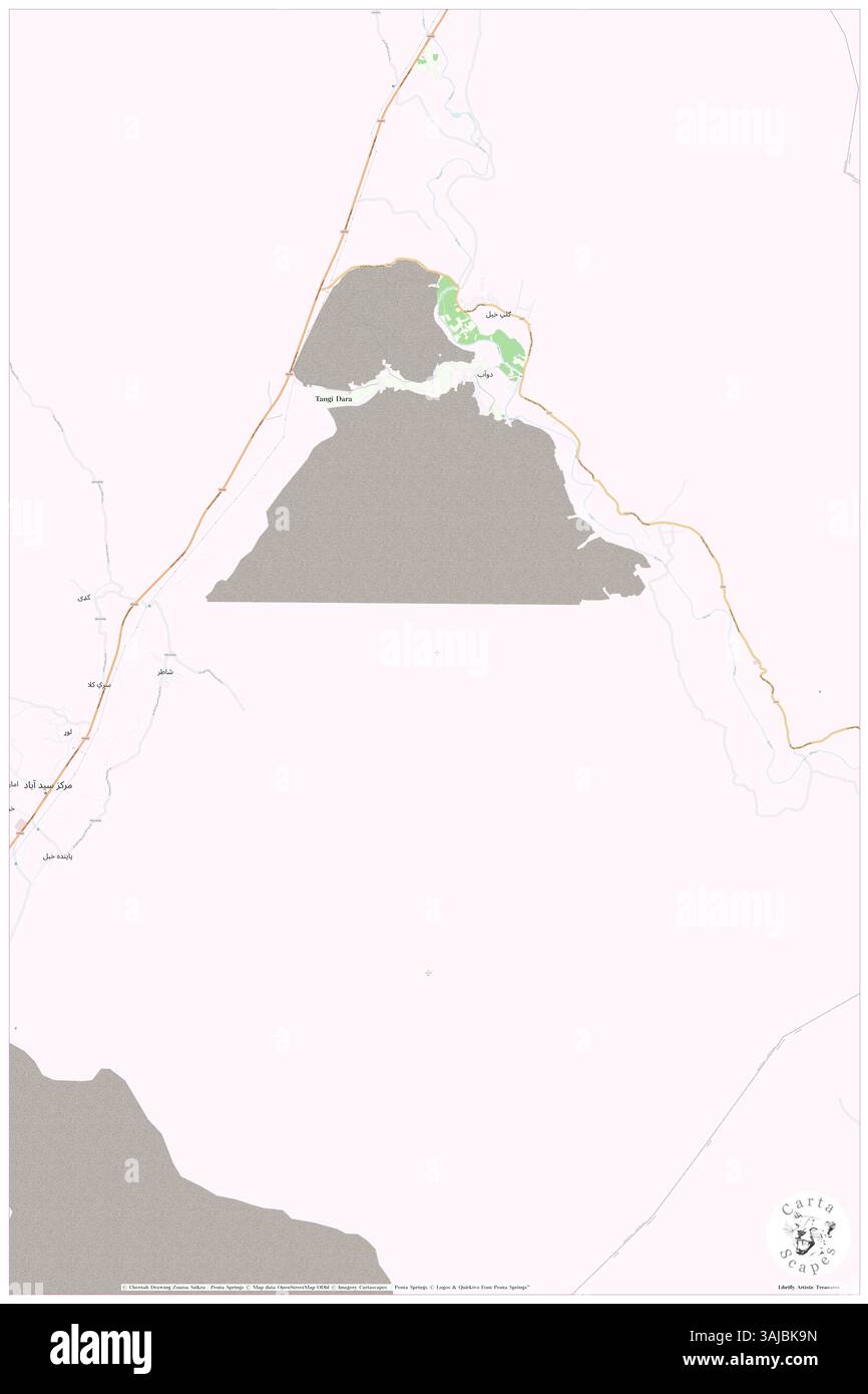 Zamburak Ghar, Sayyid?b?d, AF, Afghanistan, Maidan Wardak Province, N ...