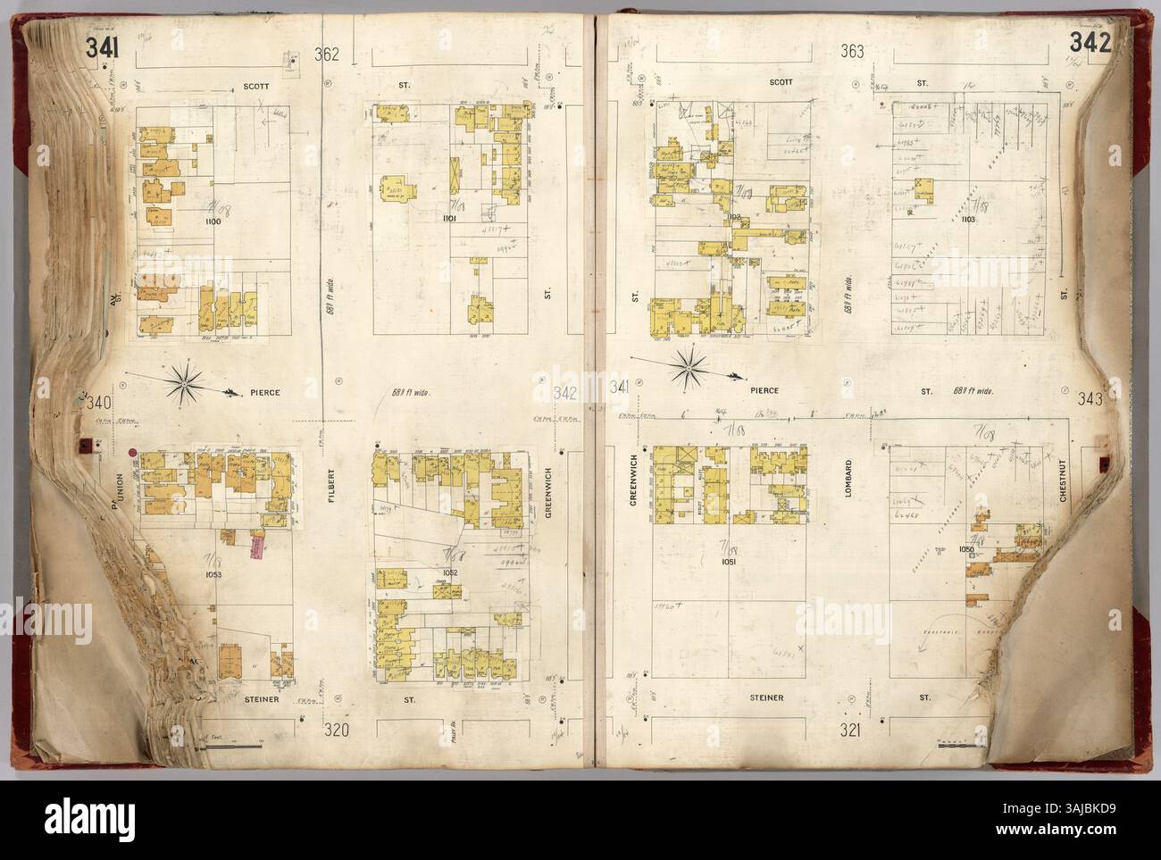 This 1905 edition of the San Francisco Sanborn Insurance Map Atlas ...