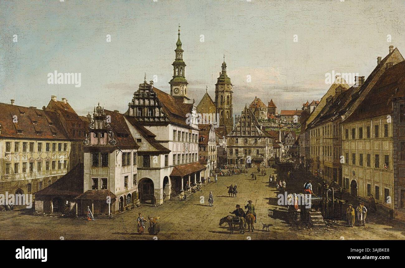 Bustling scene of people in period attire hi-res stock photography and ...