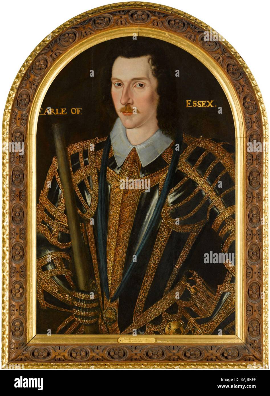 This 16th-century portrait of Robert Devereux, 2nd Earl of Essex ...
