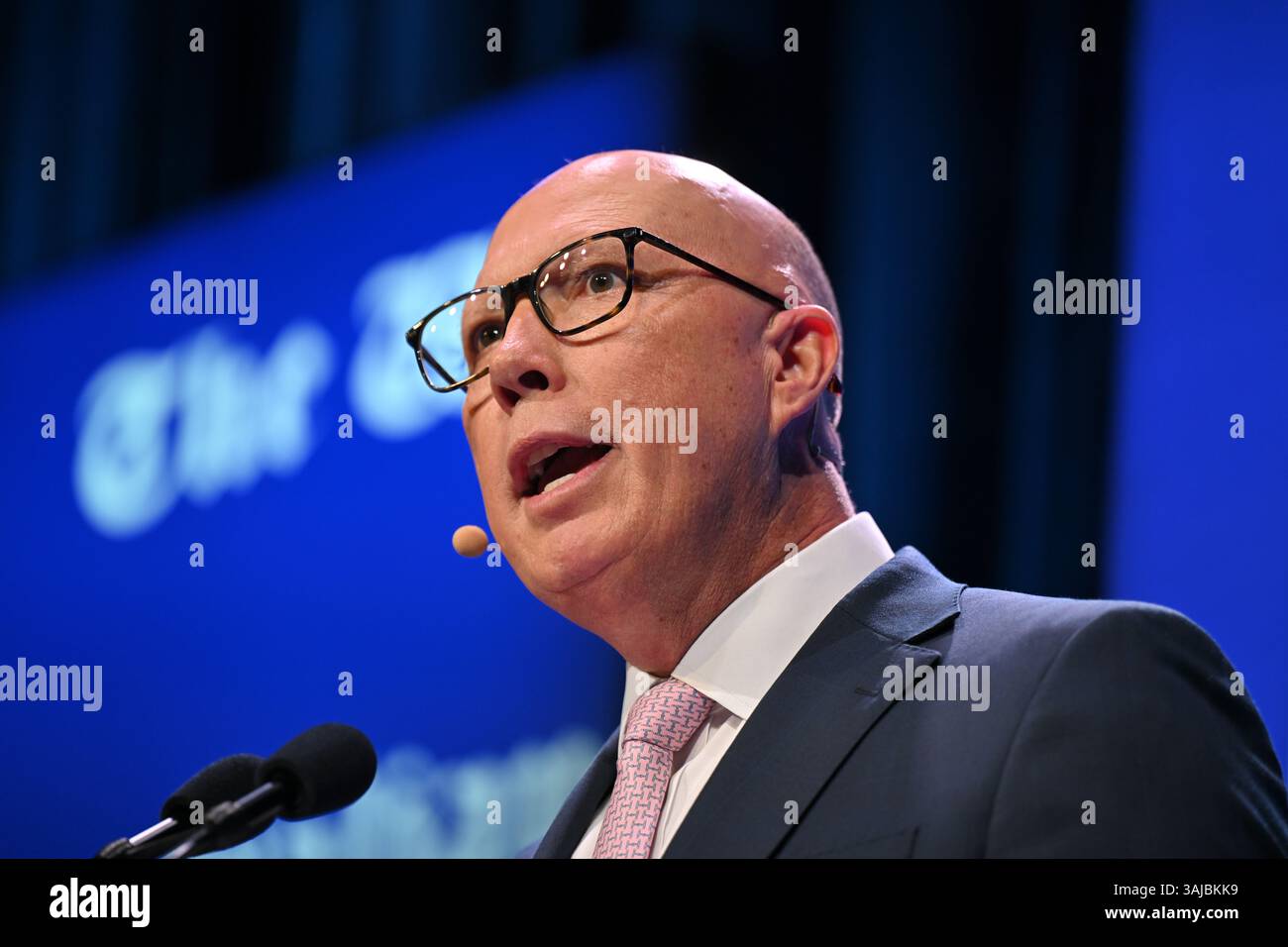 Perth, Australia. 11th Apr, 2025. Leader of the Opposition Peter Dutton ...