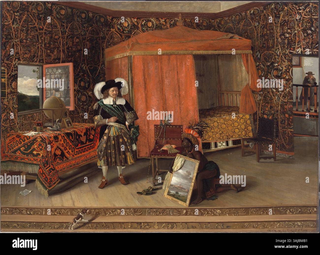 This 1669 portrait by Pieter de Wit depicts Dirck Wilre at the slave ...