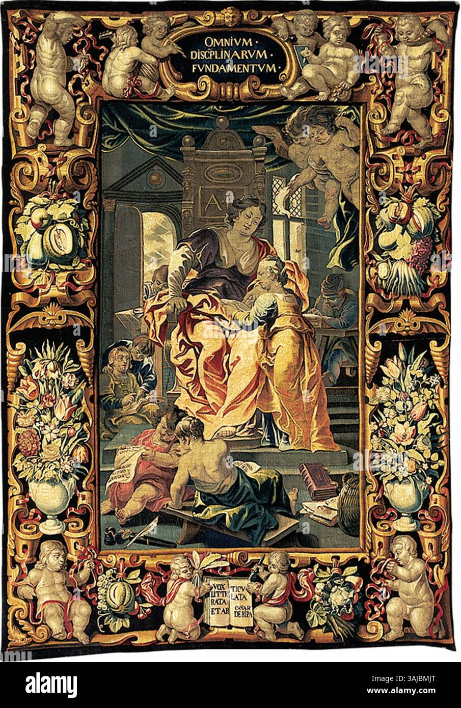 Cornelis Schut’s painting 'Grammar' from the 'Seven Liberal Arts ...