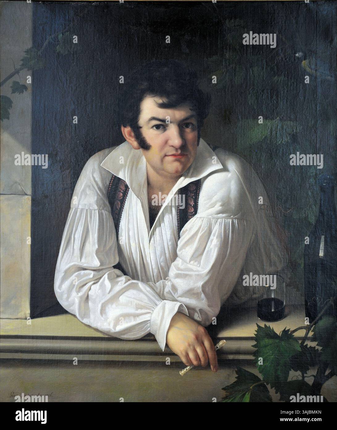 Giuseppe Tominz’s 1826 self-portrait is an example of 19th-century ...