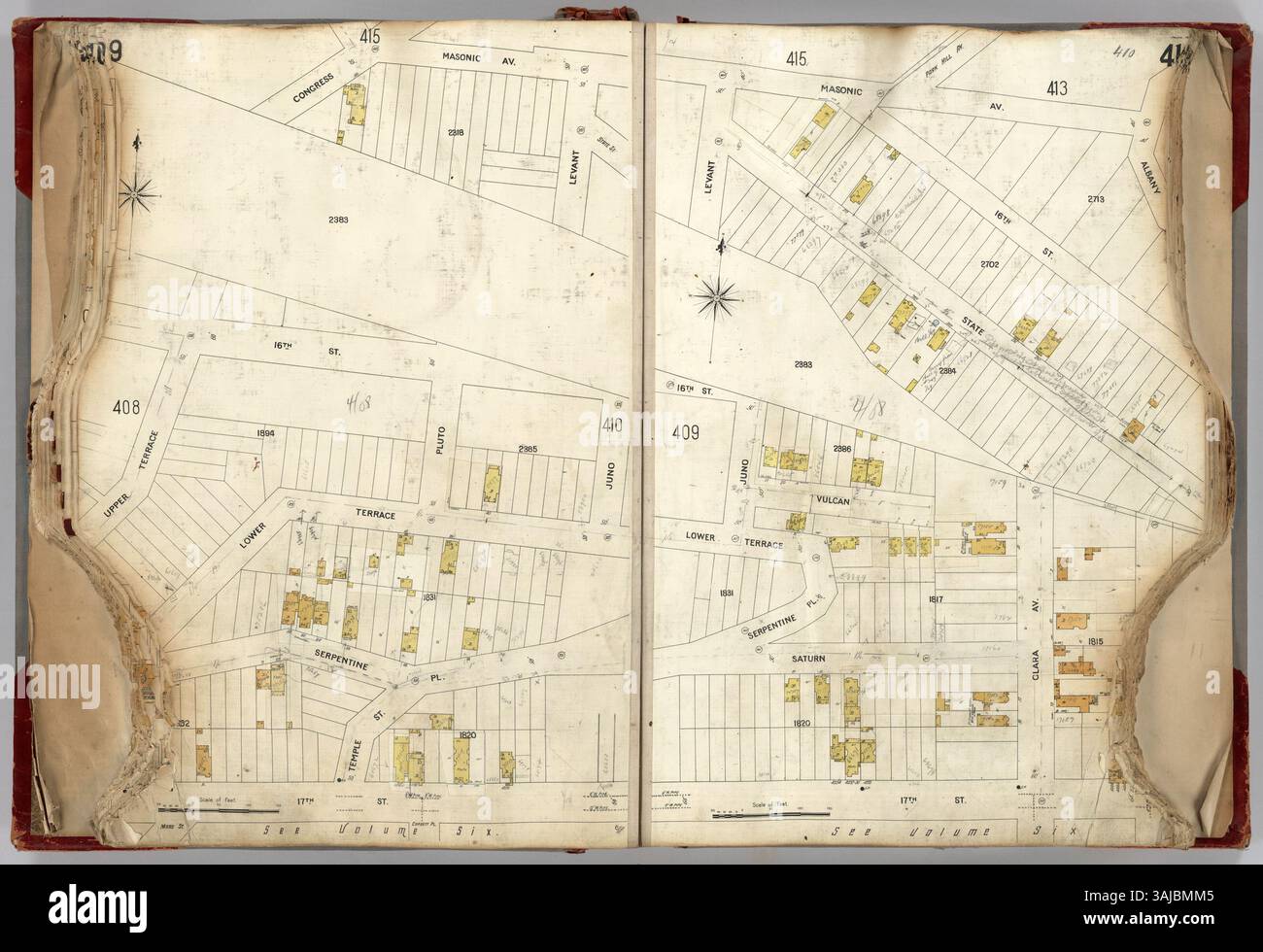 The San Francisco Sanborn Insurance Map Atlas from 1905 includes full ...