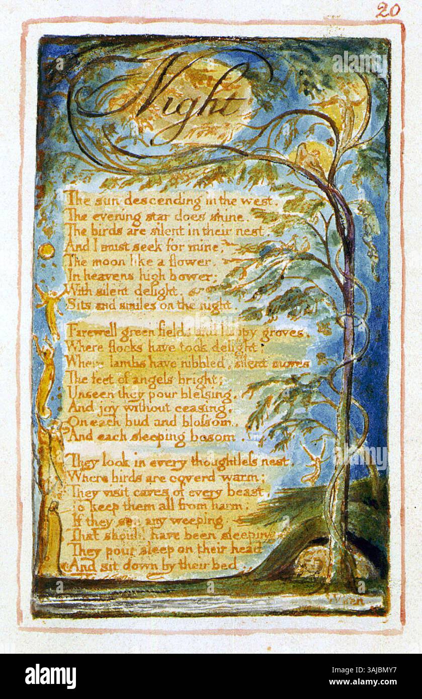 This work is part of William Blake's 'Songs of Innocence and of ...