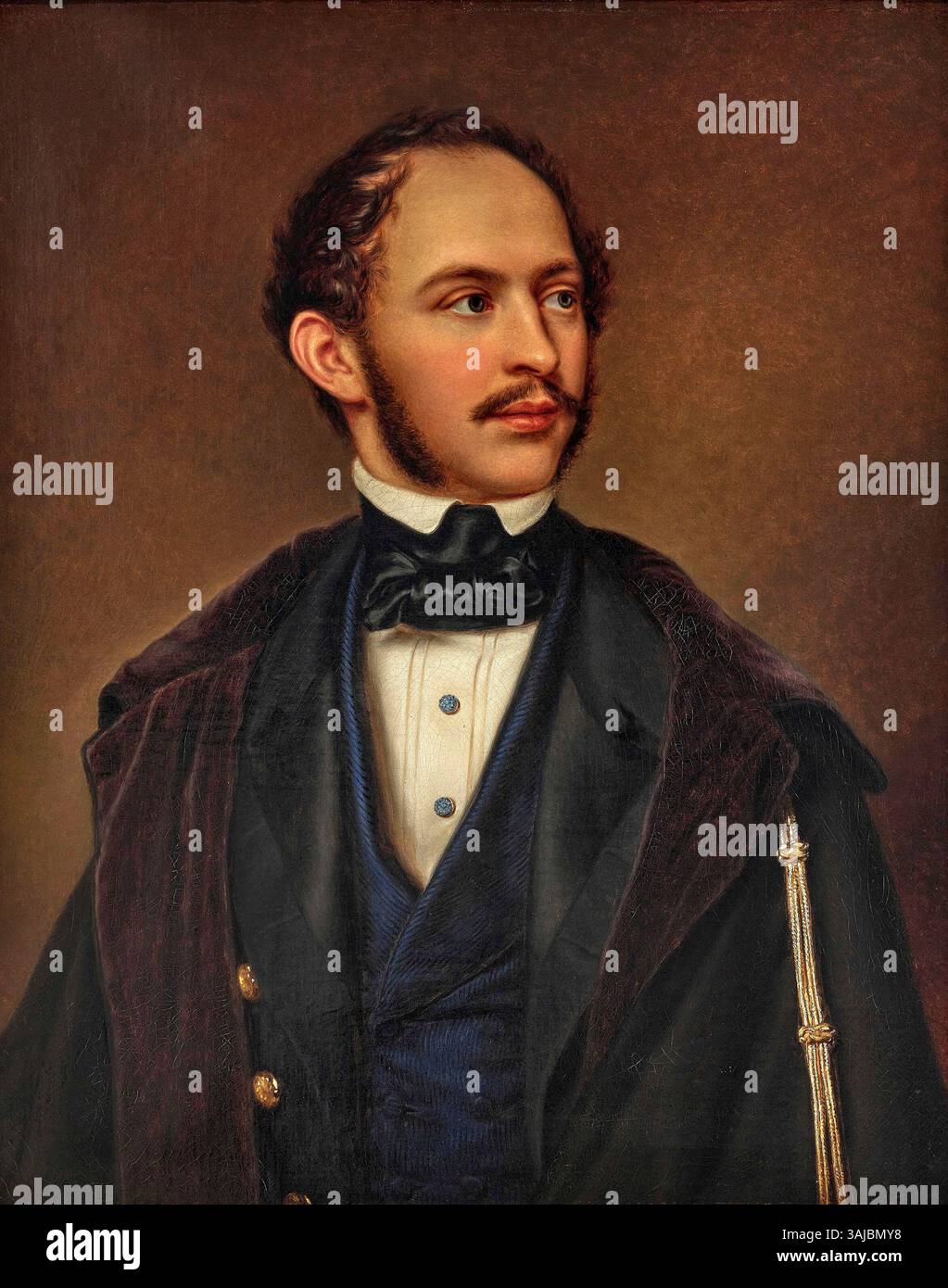 Portrait of Maximilian II of Bavaria as crown prince, painted by Joseph ...
