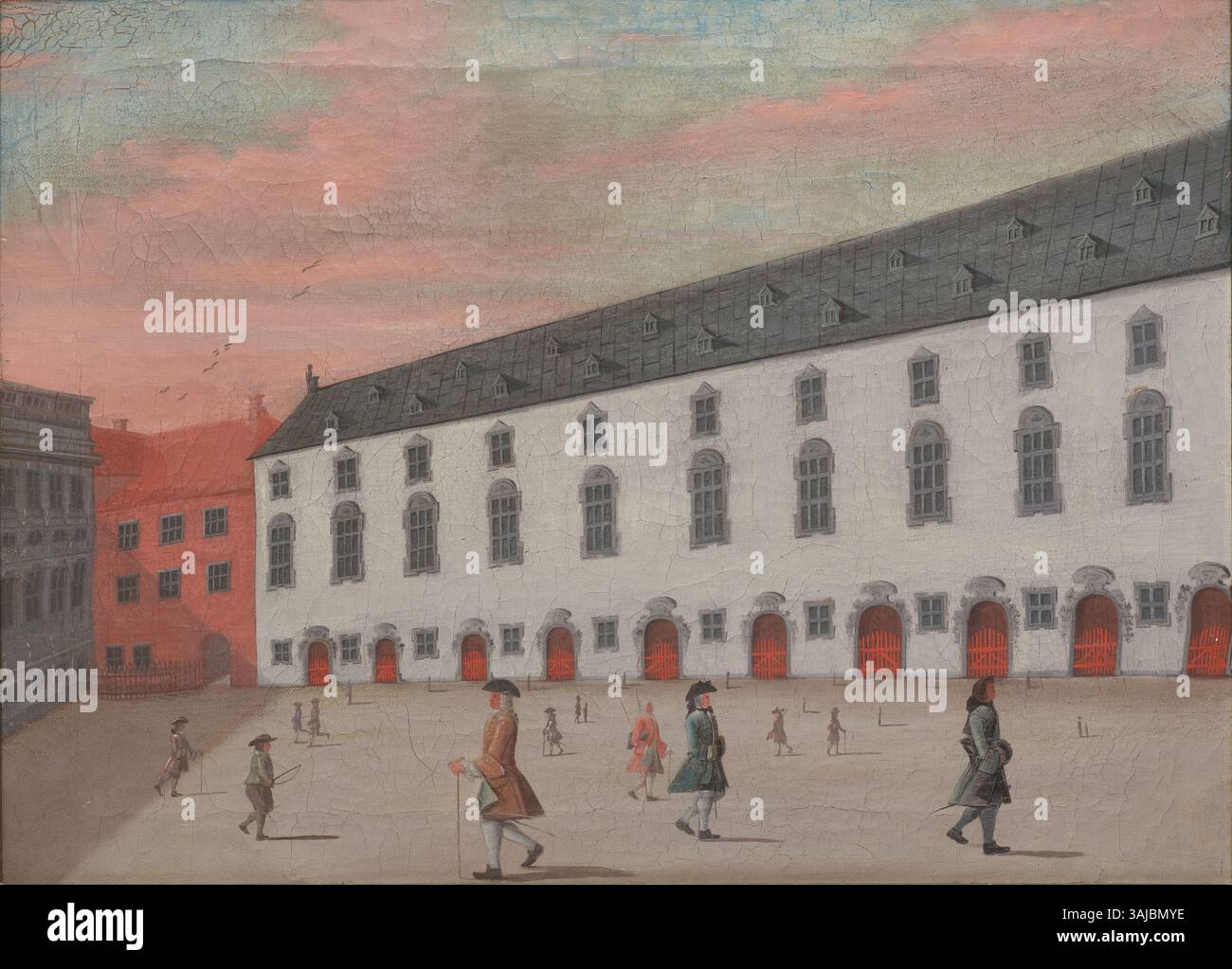 Johannes Rach’s 1749 painting illustrates the Cabinet of Curiosities ...