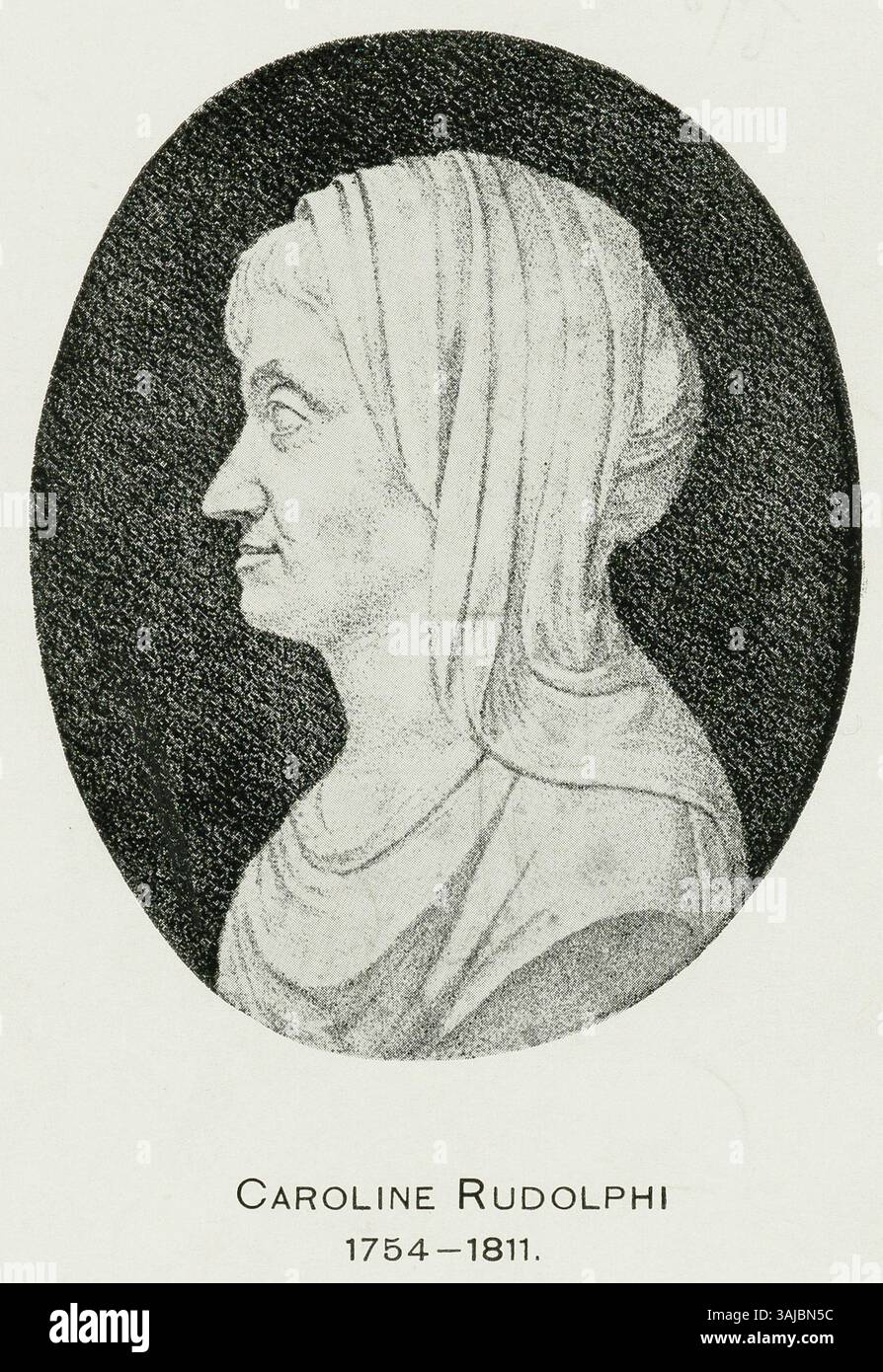 Portrait of Caroline Rudolphi, housed at the Hamburg State and ...