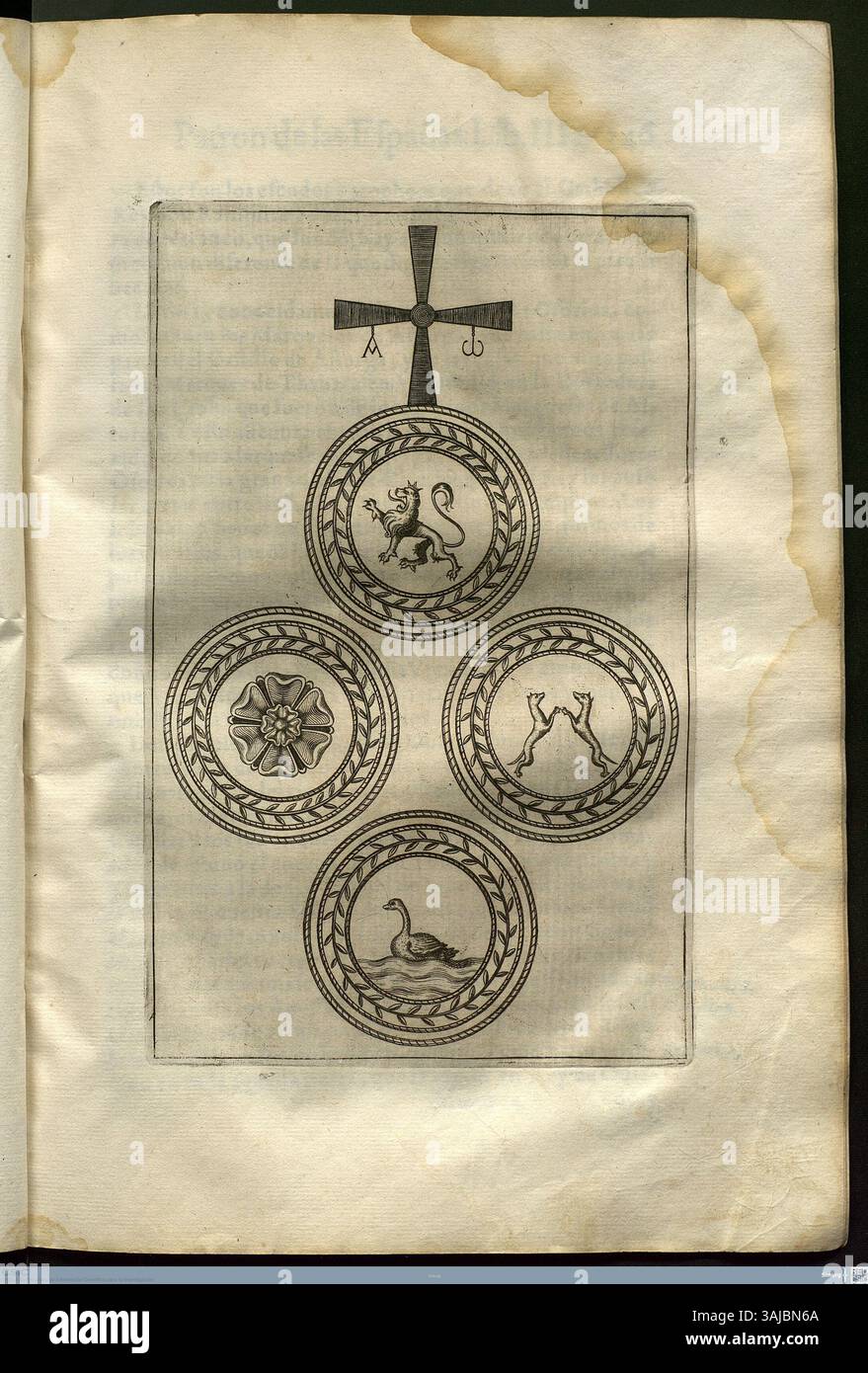 This engraved plate is part of the work 'Historia del Apostol de Iesus ...