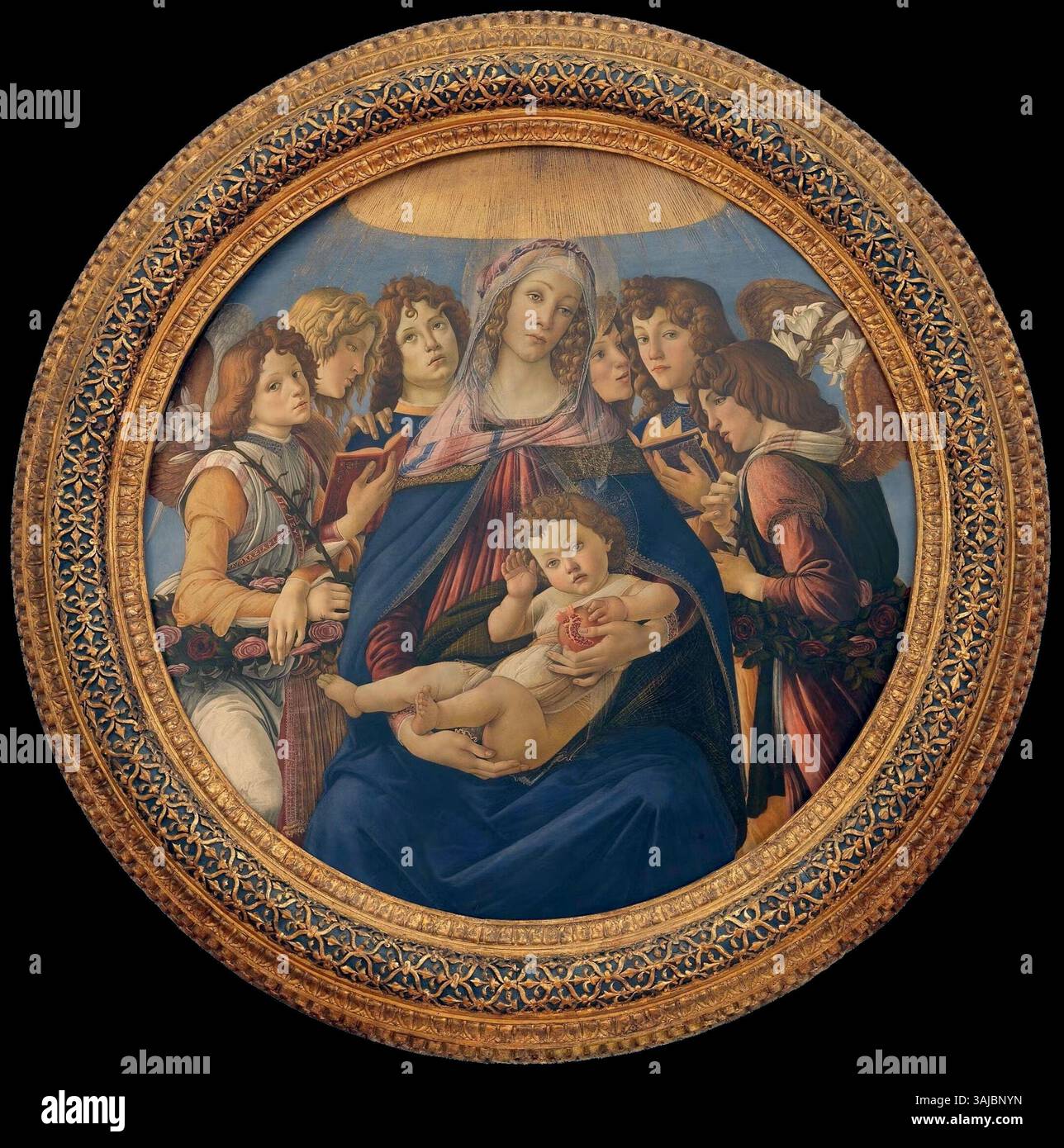 This is another interpretation of Botticelli's 'Madonna della Melagrana ...