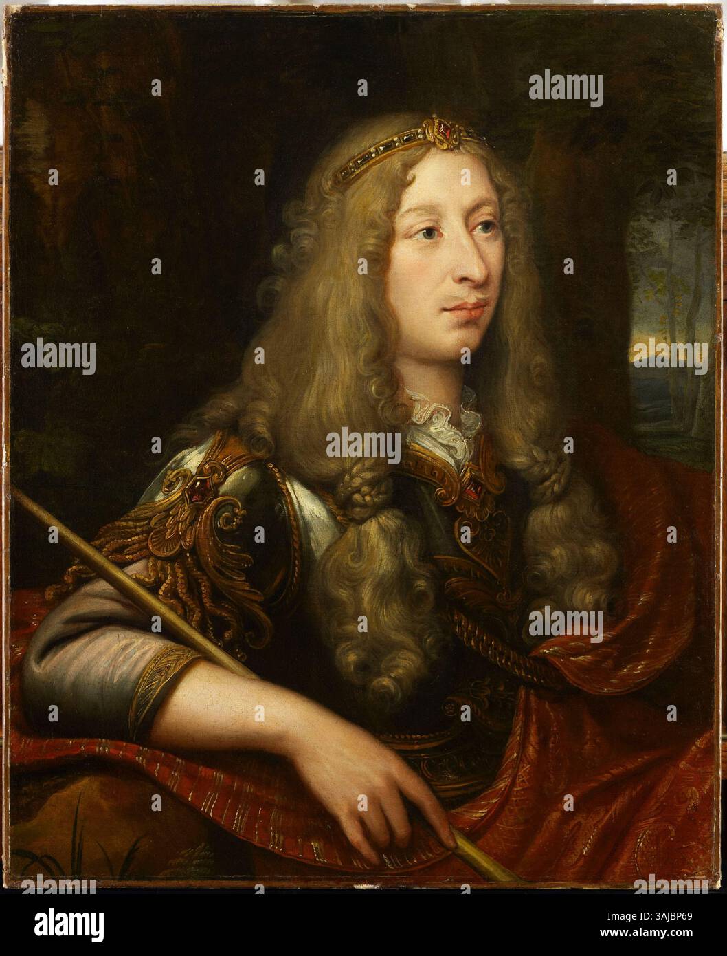 This circa 1643 portrait by Jacques Stella depicts Louis II de Bourbon ...