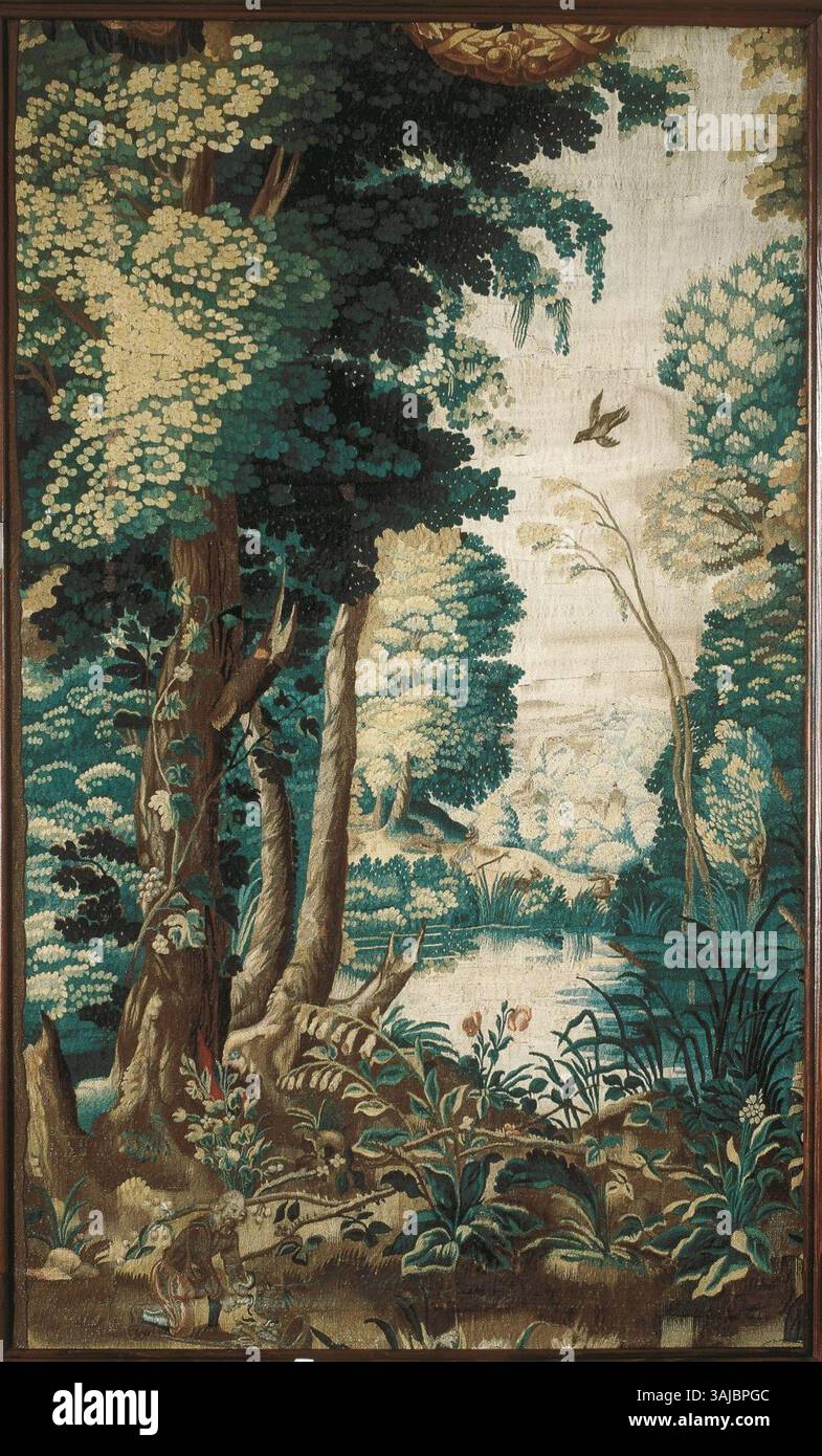 This early 17th-century tapestry from the Ptuj Ormo Regional Museum ...