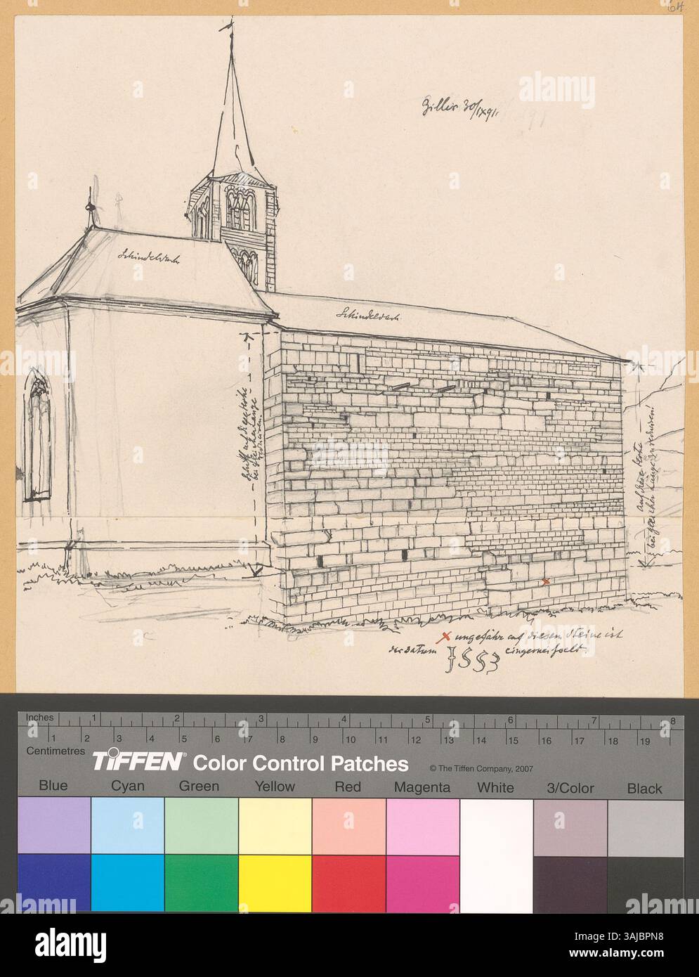 This image depicts an exterior view of the Reformierte Kirche St ...