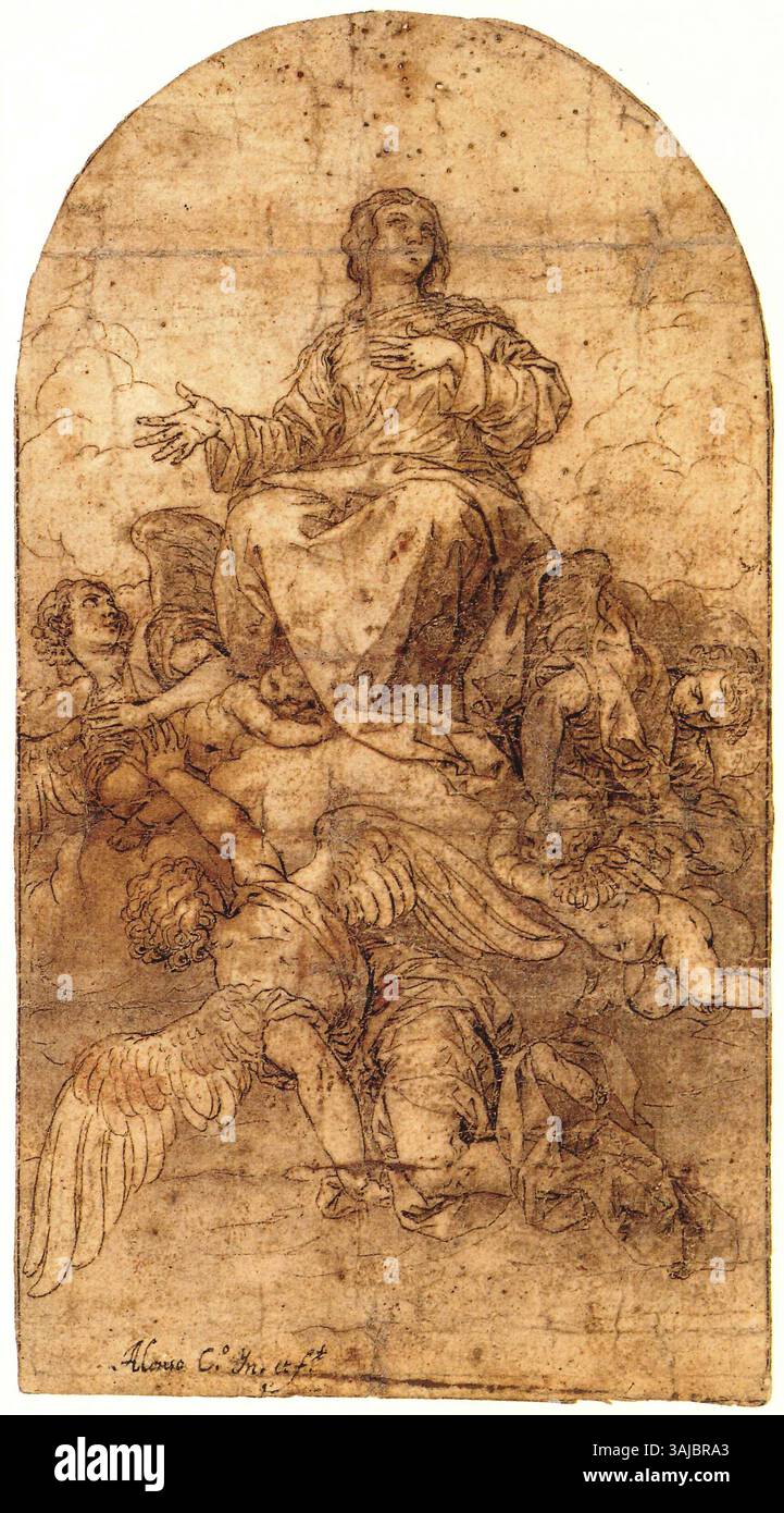 'La Asunción de la Virgen' (The Assumption of the Virgin), a 1662 ...