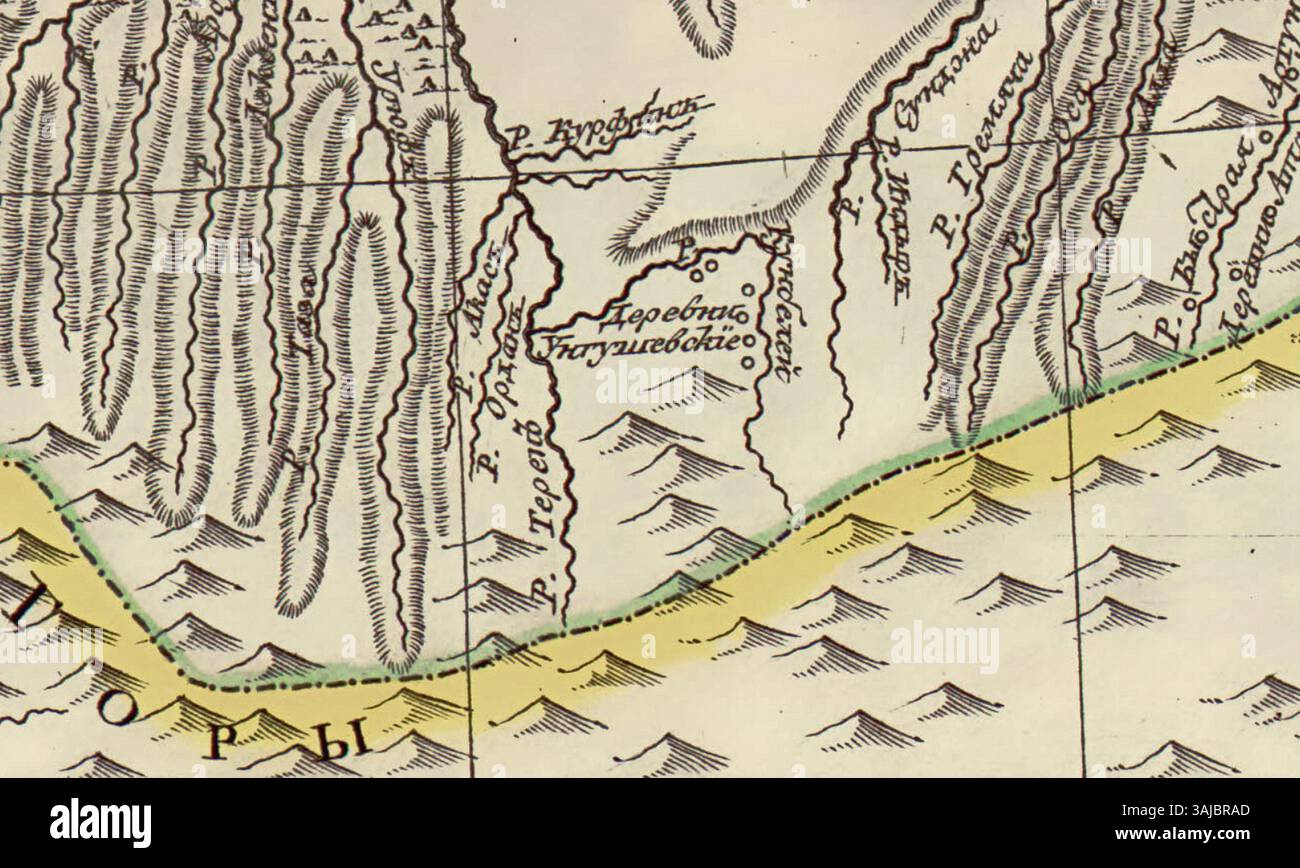 This map, created in 1783 by F. Trescot, outlines the geographical ...
