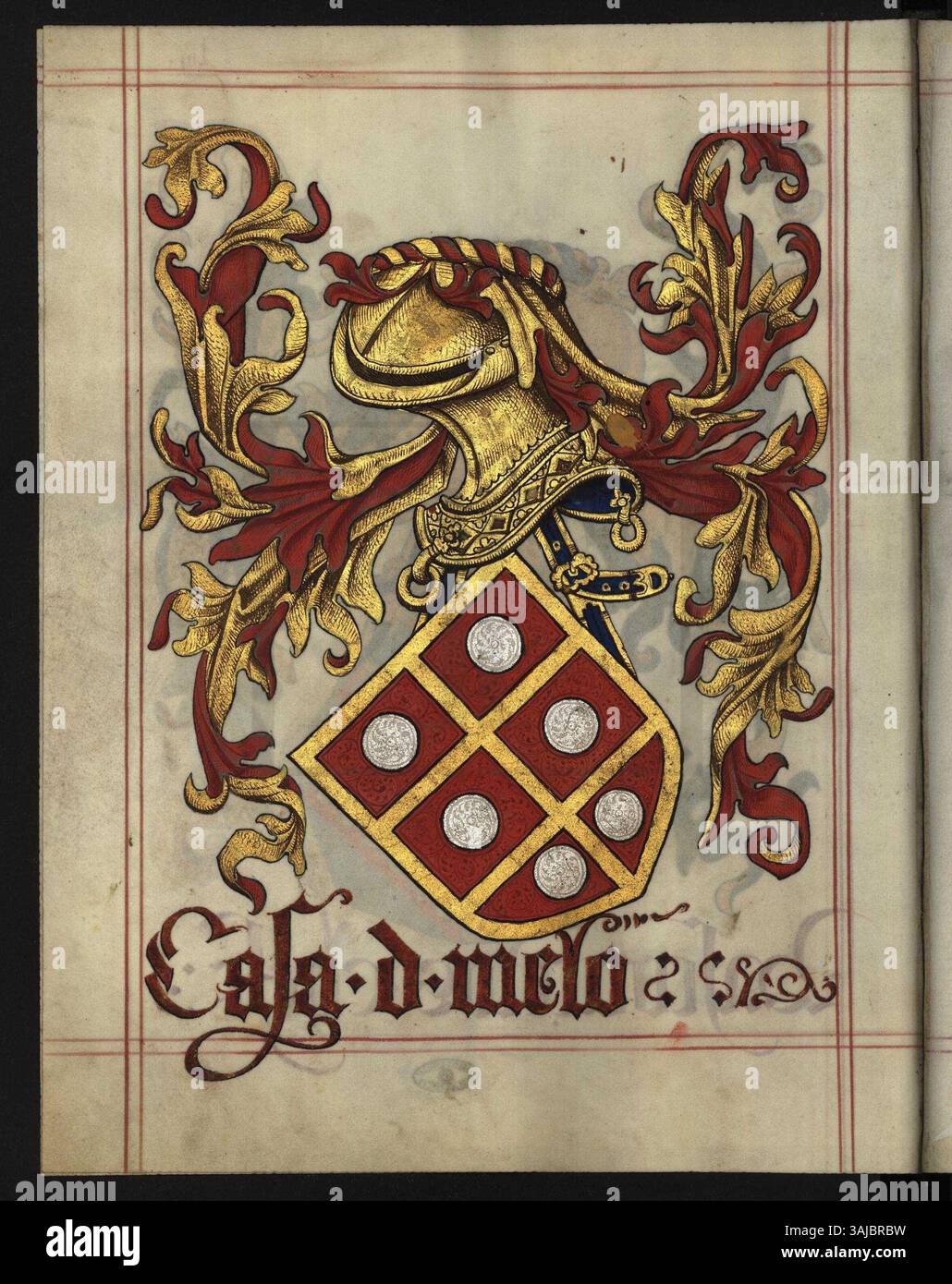This 1509 manuscript page from the *Livro do Armeiro-Mor* features the ...