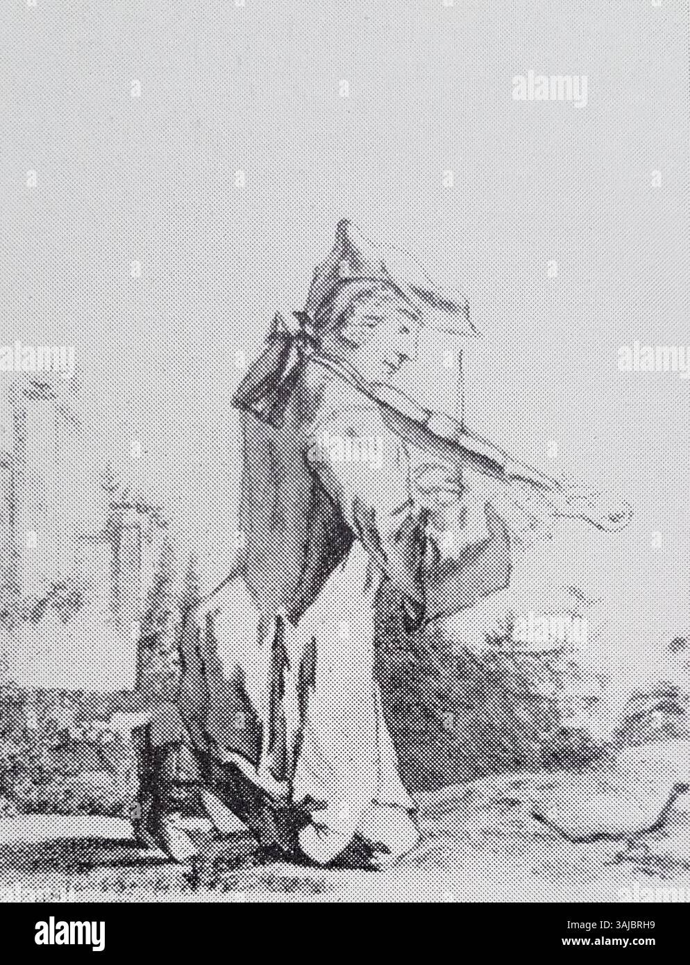 Jean E. Rehn’s self-portrait, etched by J. Ph. Lebas, represents a ...