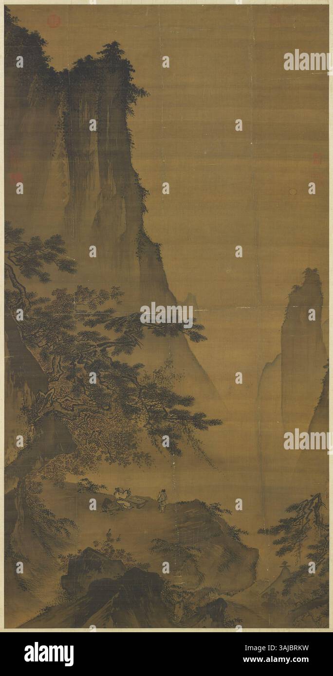This work by Ma Yuan, dating back to the Song dynasty, portrays a ...