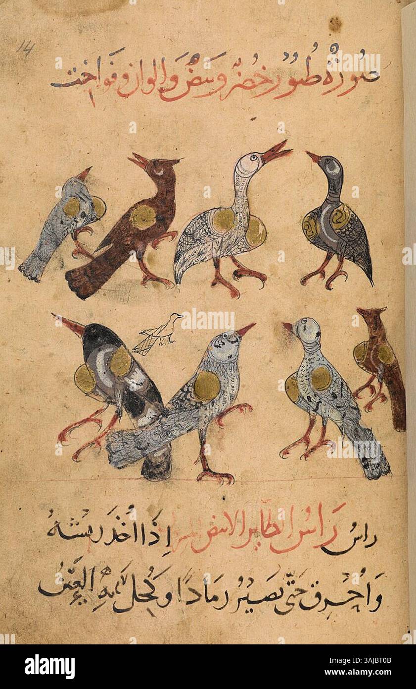 This illustration from the 13th-century British Library manuscript Or ...
