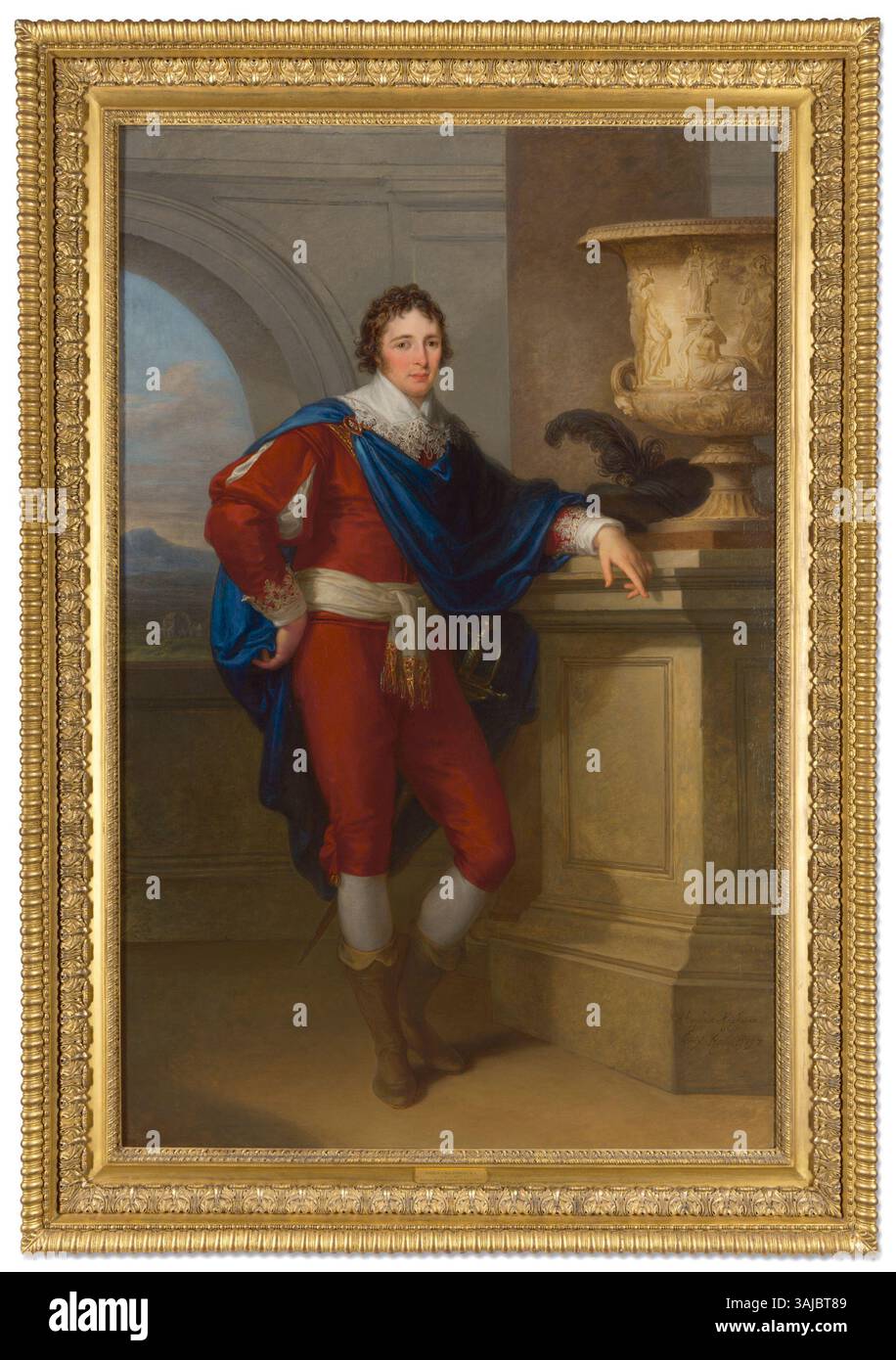 Angelica Kauffmann's 1797 portrait of William Henry Lambton, showcasing ...