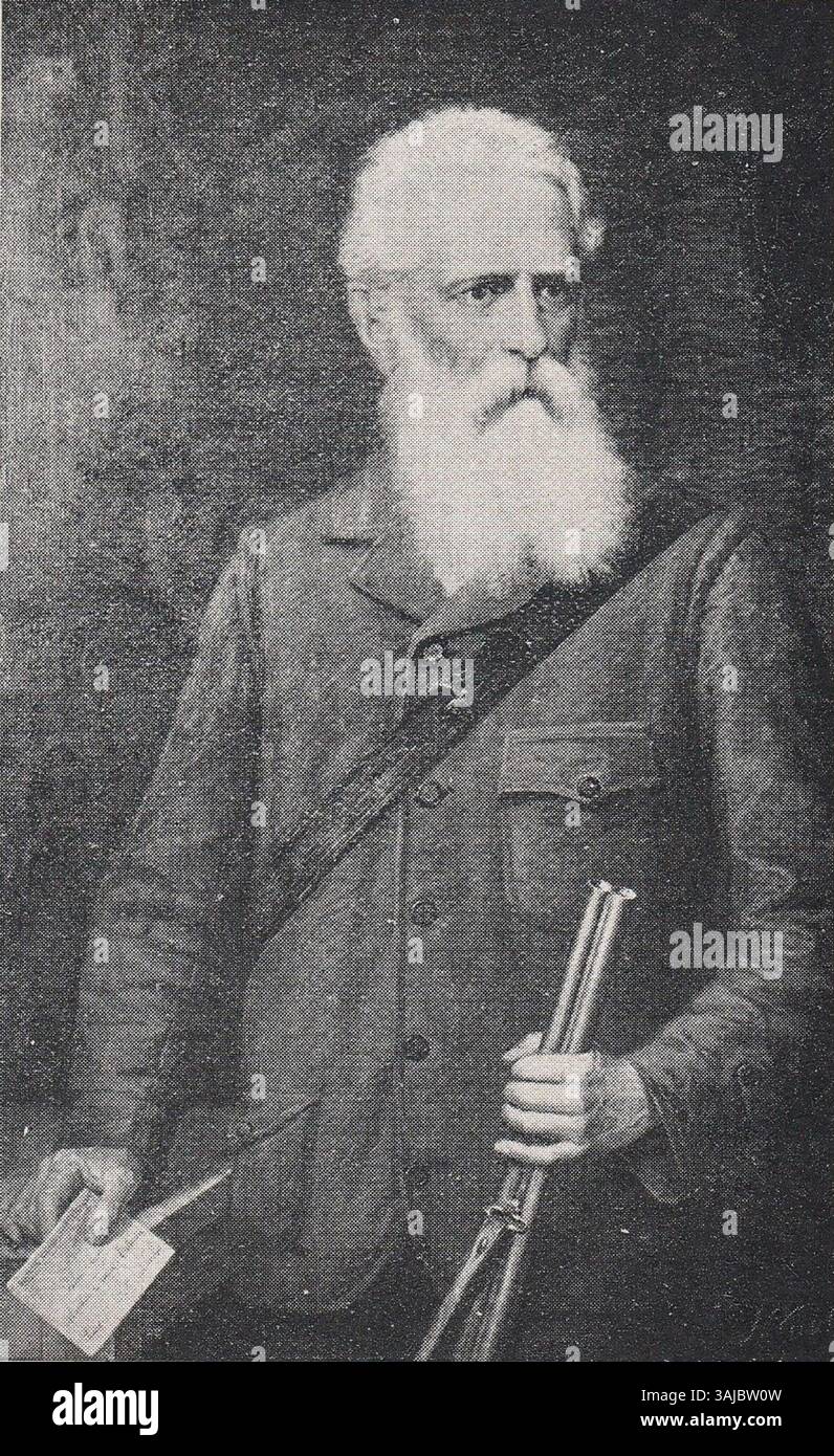 This 19th-century portrait depicts Marchese Orazio Antinori, an Italian ...