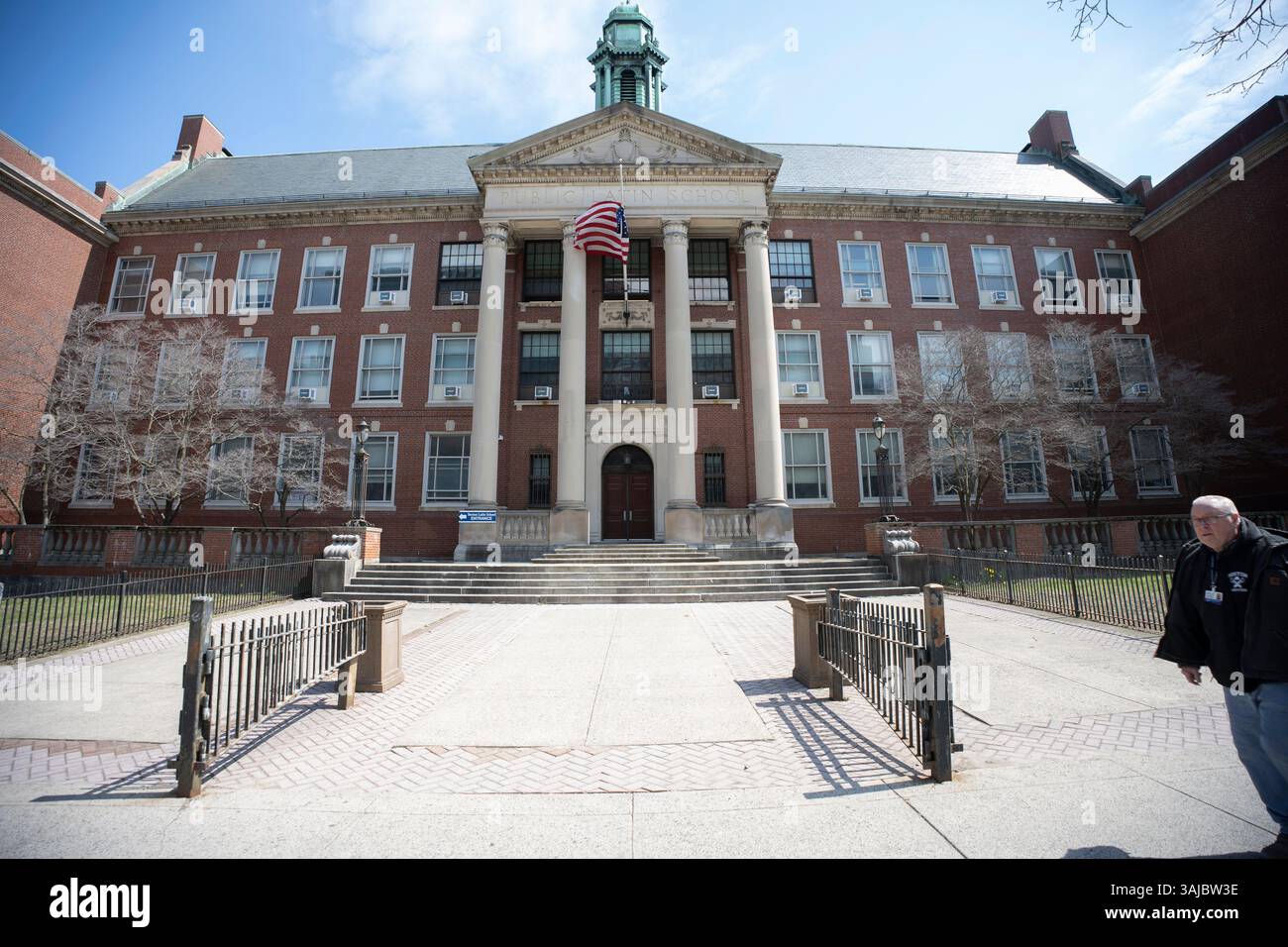 April 10, 2025 Boston Massachusetts, United States. Boston Latin School ...