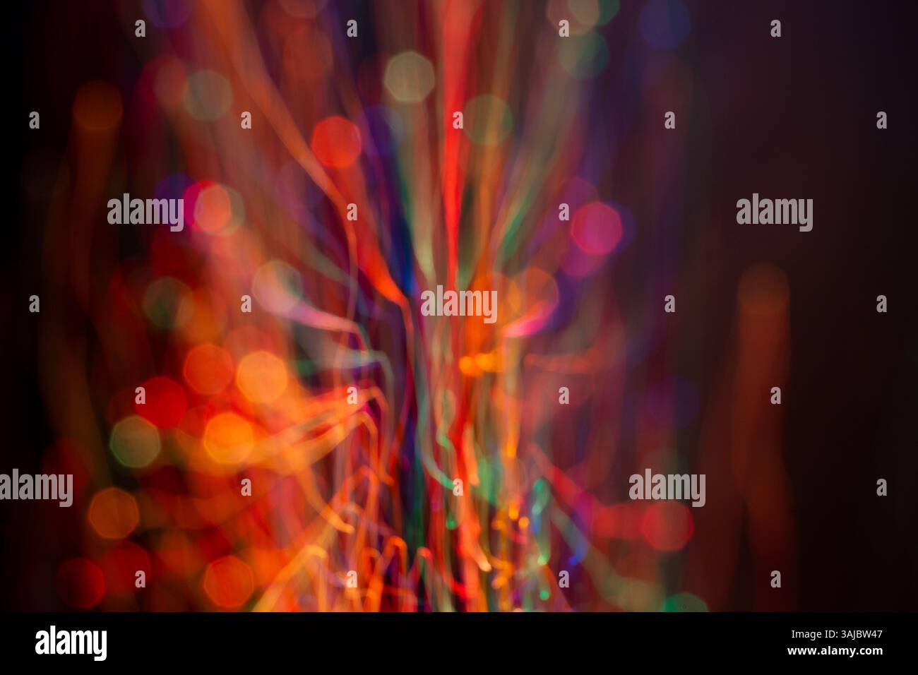 Christmas with the shutter in long exposure Stock Photo - Alamy