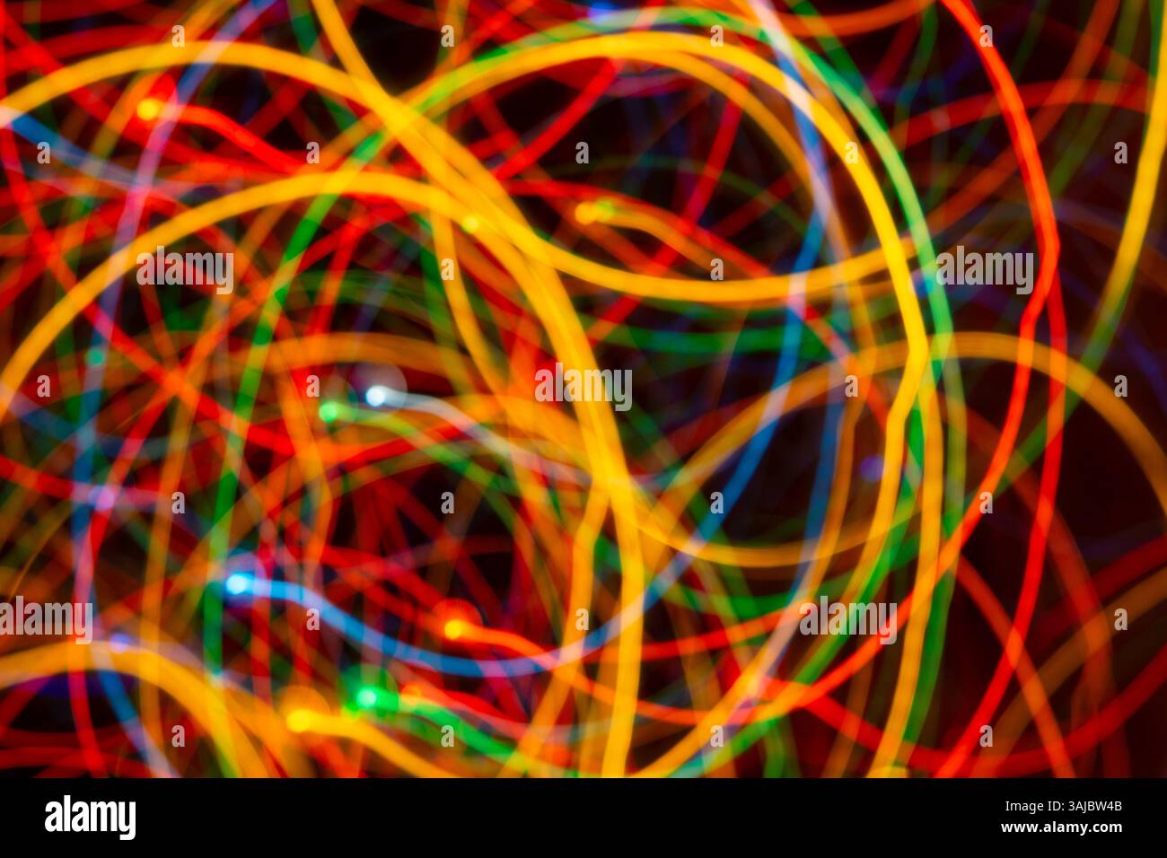 Christmas with the shutter in long exposure Stock Photo - Alamy