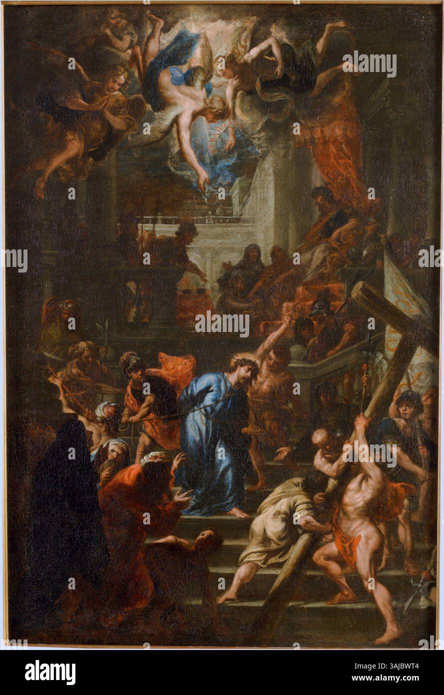 This painting by Pedro Ruiz González from 1673, titled 'Christ in the ...