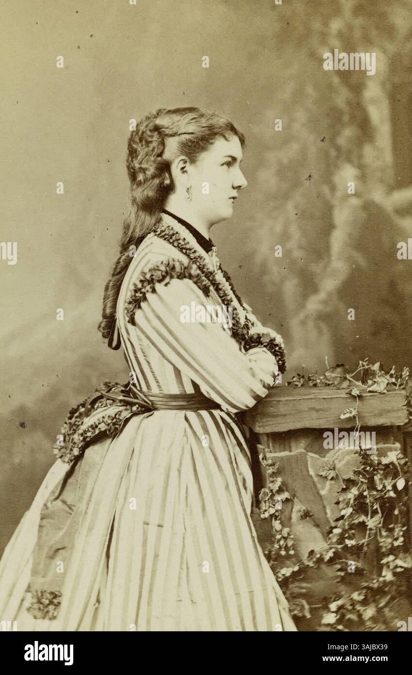 Portrait of Lady Mary Victoria Hamilton, Princess of Monaco, born Mary ...