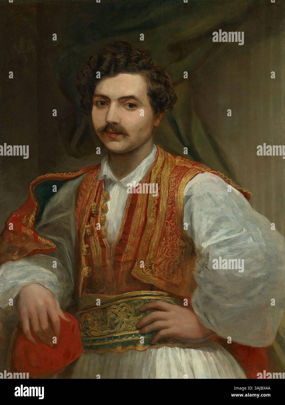 This 1843 portrait by George Frederic Watts depicts Nicolas Ionides in ...