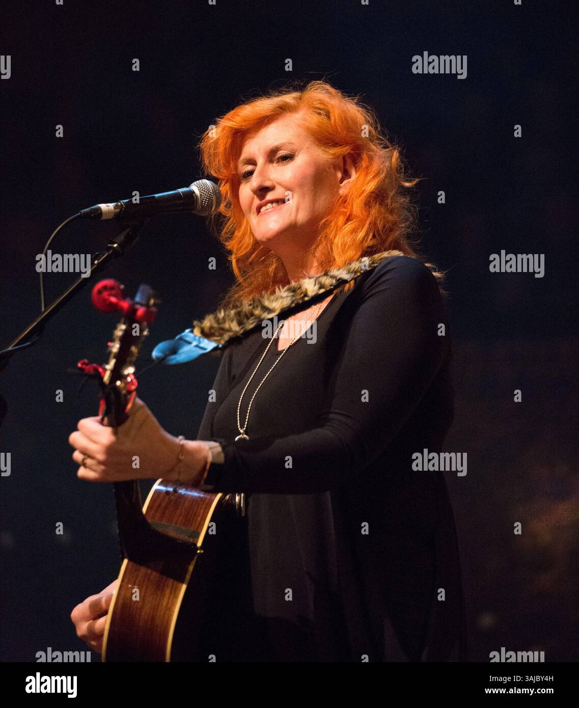 Glasgow Scotland. Eddi Reader, Scottish singer songwriter, Brit award ...