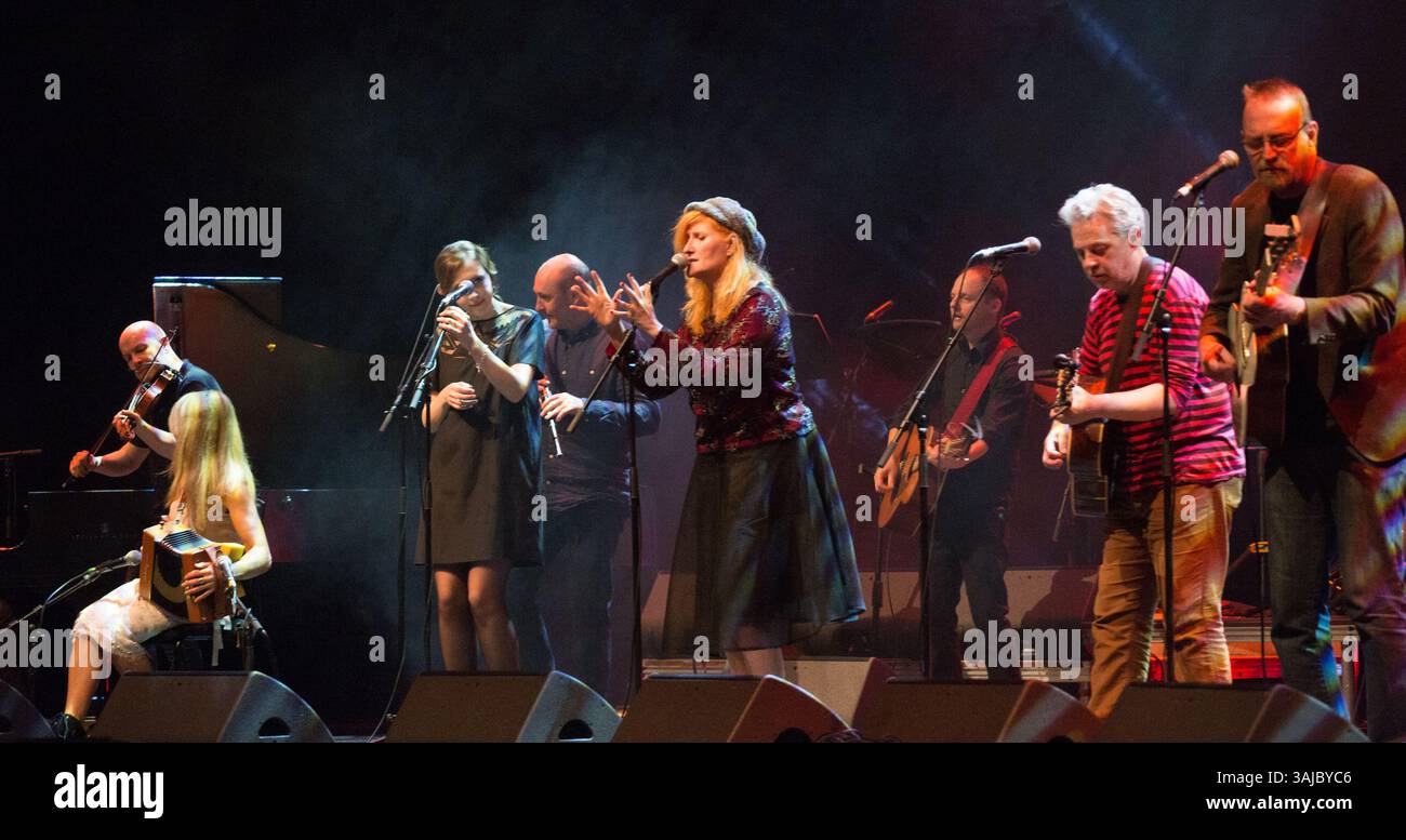 Glasgow Scotland. 18th January 2018. Eddi Reader, Scottish singer ...