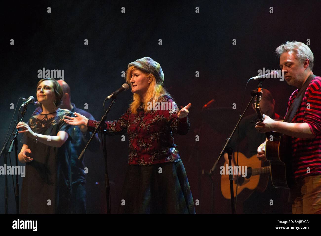 Glasgow Scotland. 18th January 2018. Eddi Reader, Scottish singer ...