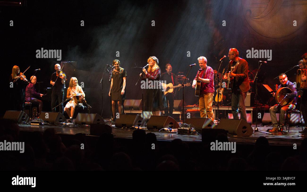 Glasgow Scotland. 18th January 2018. Eddi Reader, Scottish singer ...