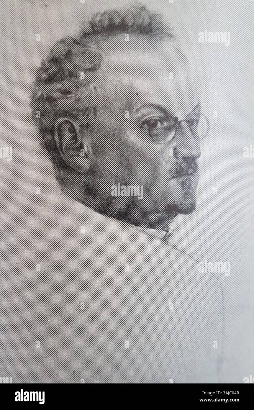 Erik Lindberg, portrayed by Axel Fridell, captured in a portrait photograph from Allhems Svenskt ...