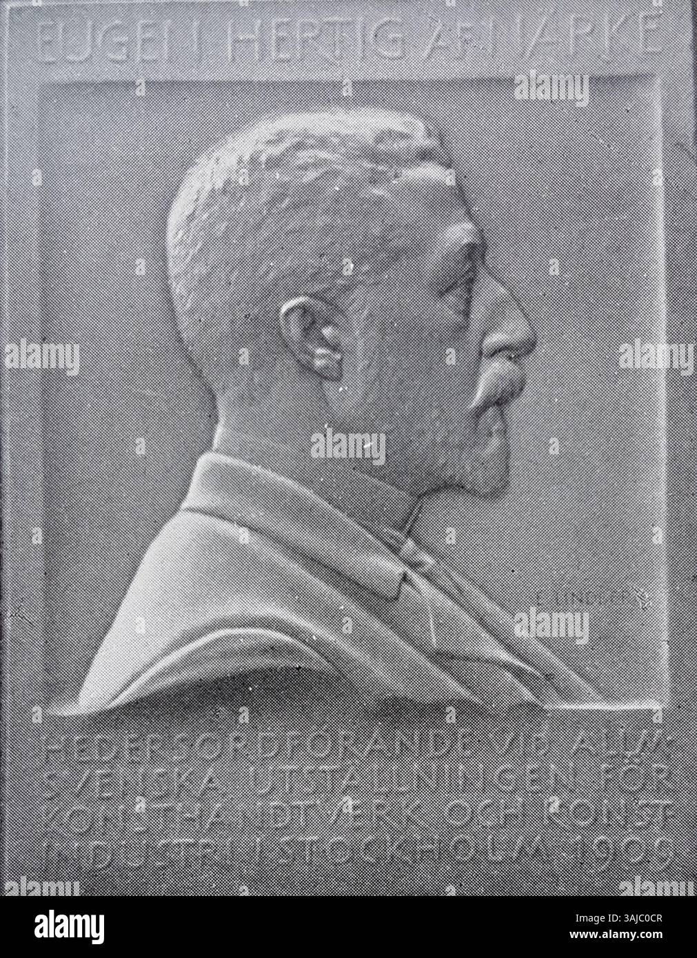 Erik Lindberg’s plaque for the 1909 Art and Industry Exhibition ...