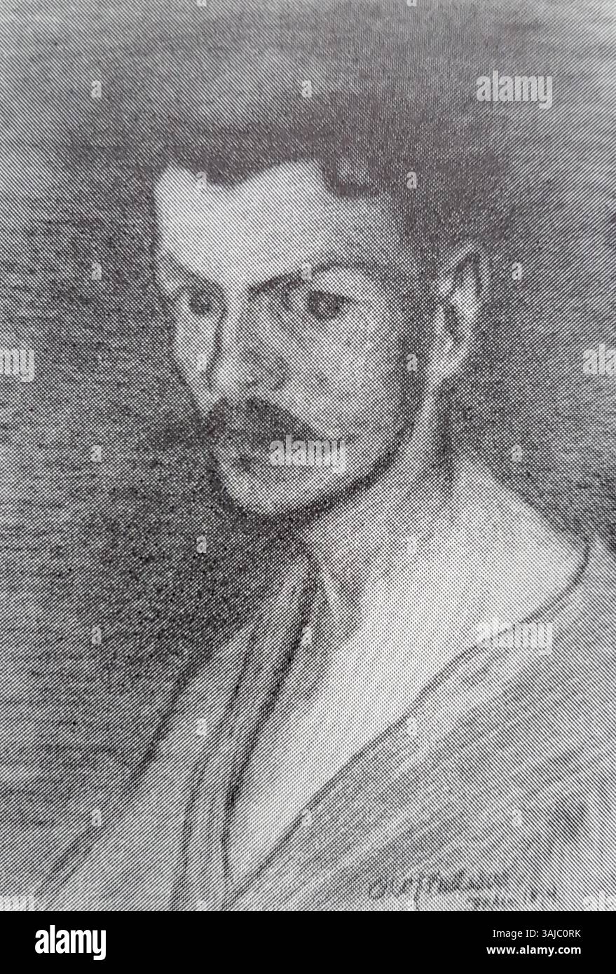 This 1894 self-portrait by Olof Sager-Nelson features the artist’s ...