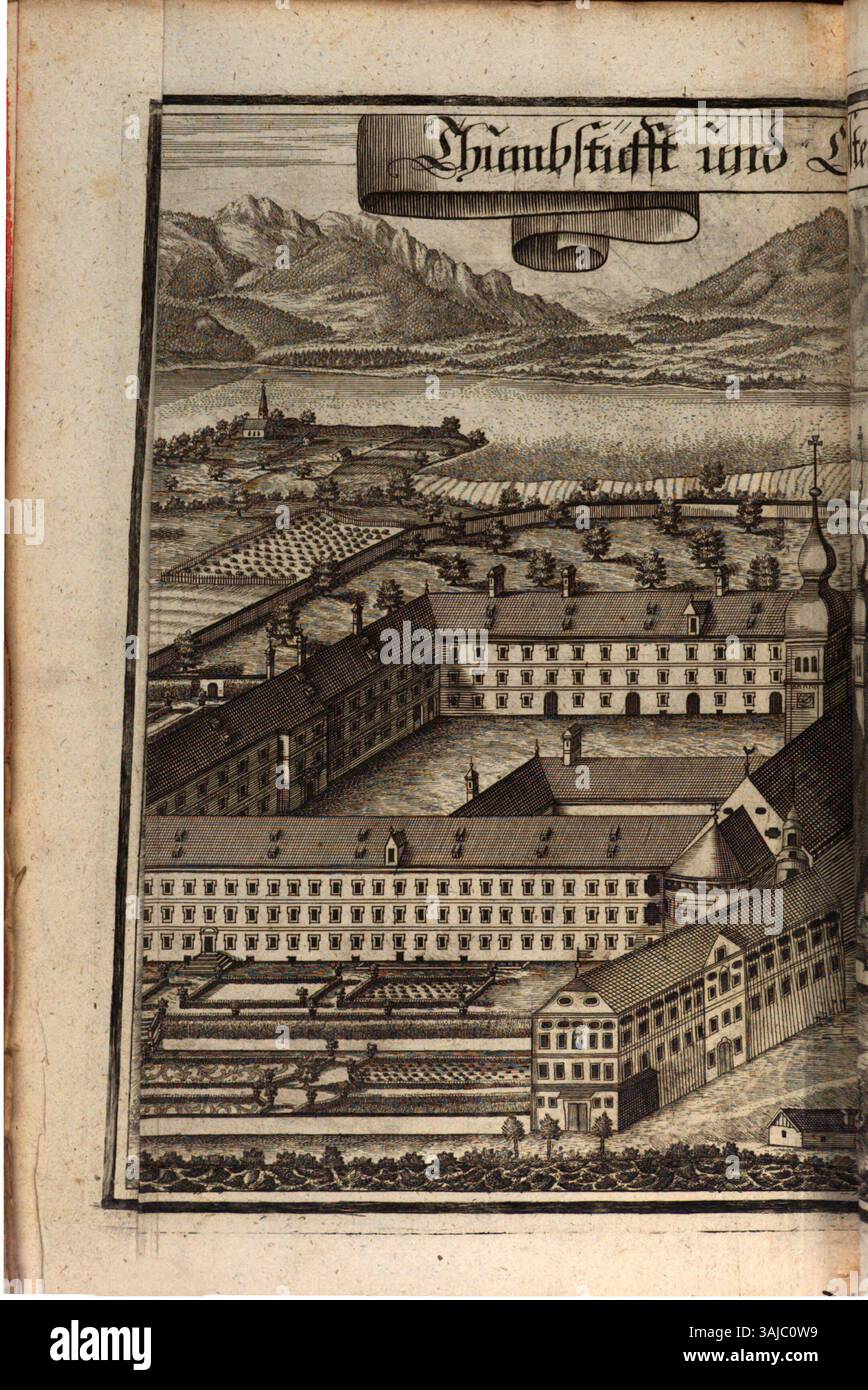 Ferdinand Schönwetter’s historical topographic work on Bavaria outlines ...