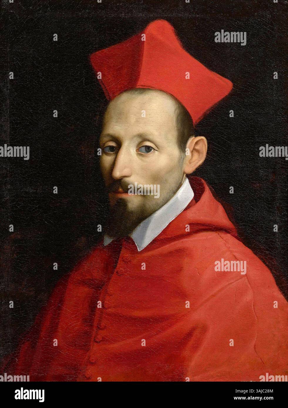 The portrait of Cardinal Antonio Facchinetti by Guido Reni, painted ...