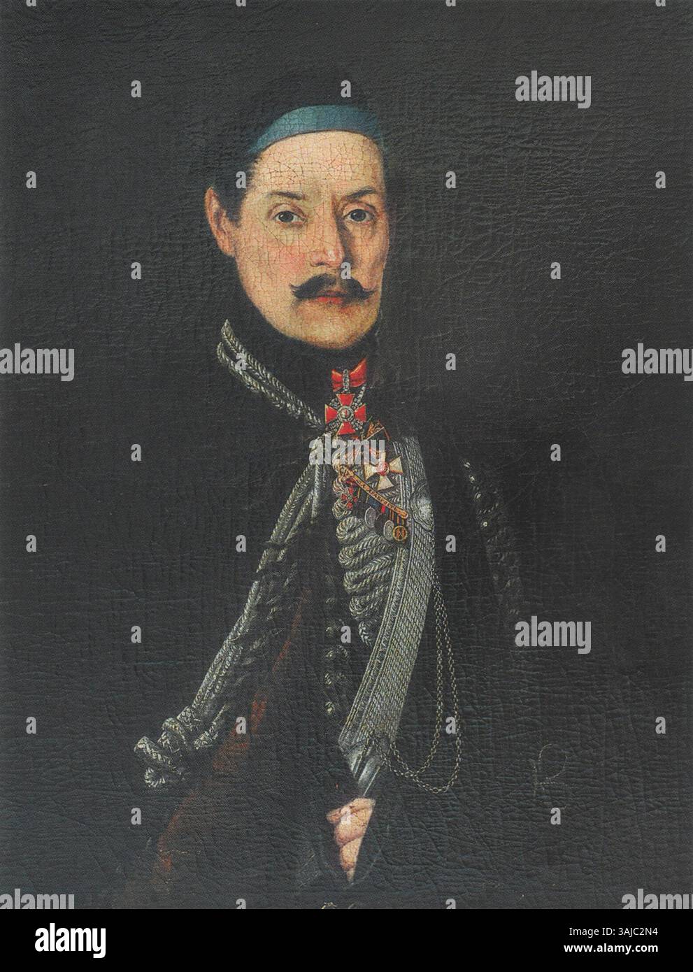 This 1836 portrait of Evgeniy Petrovich Nazimov by Nikolay Mylnikov captures the likeness of a ...